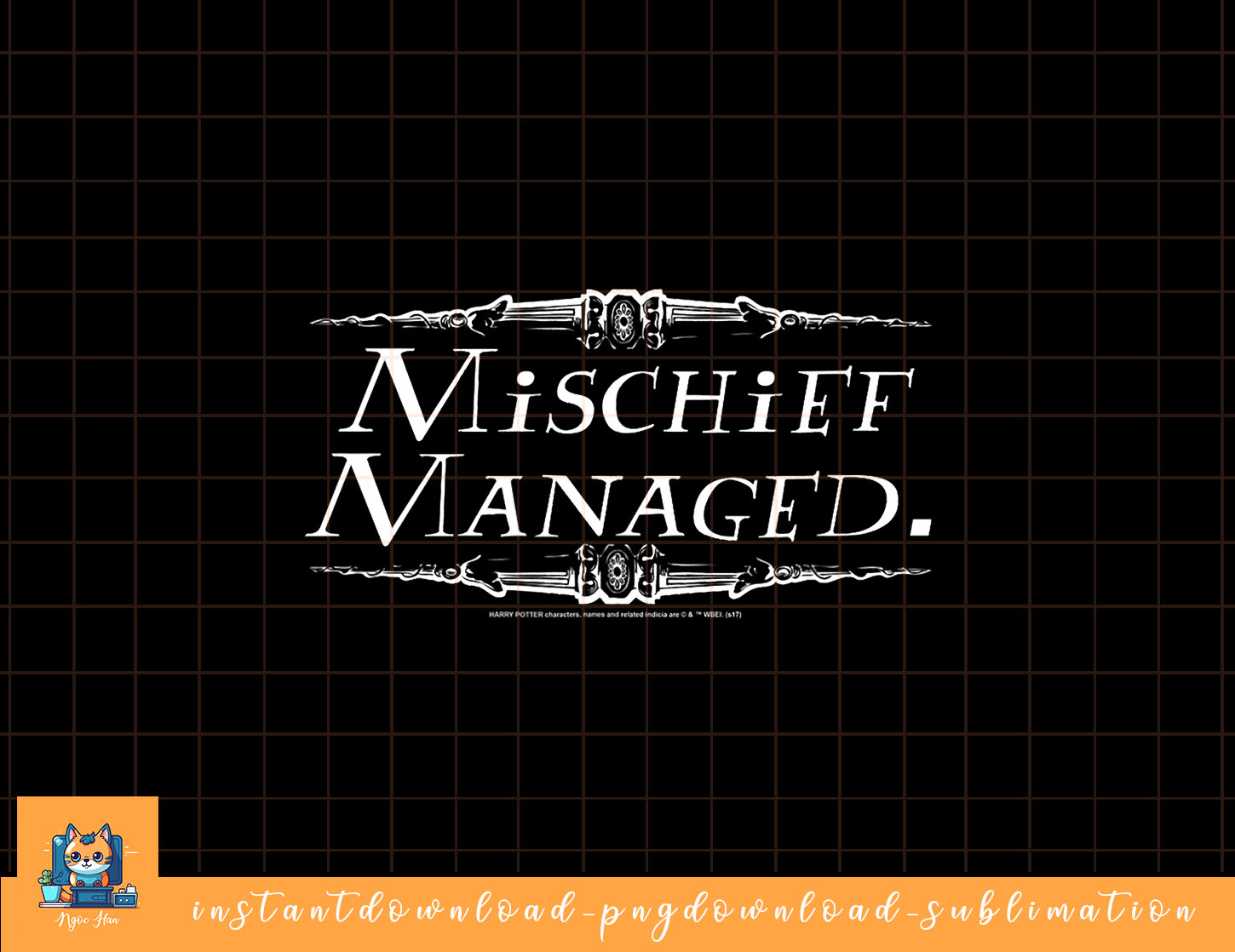 Harry Potter Mischief Managed png, sublimate,digital downloa | Inspire ...