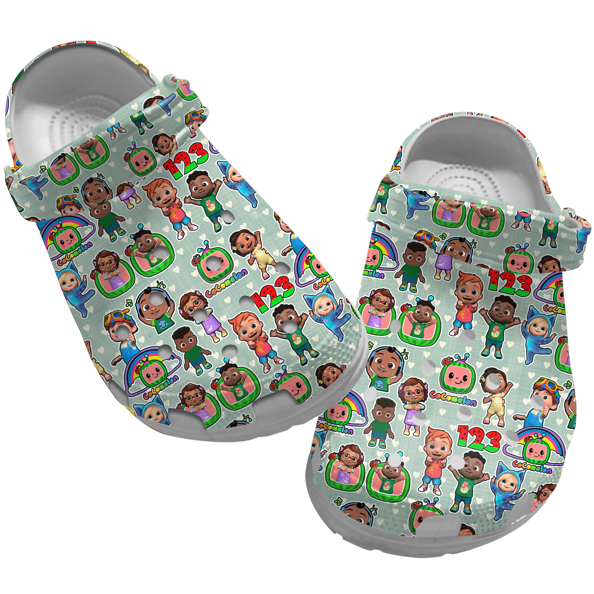 Cartoon Crocs, Cocomelon Crocs, Cocomelon Sandals, Cartoon S - Inspire ...