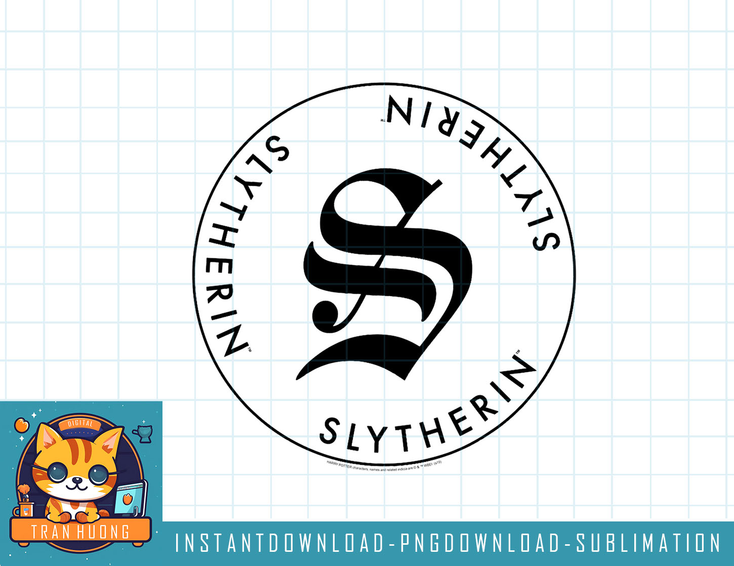 Harry Potter Slytherin Letter S png, sublimate, digital down | Inspire ...