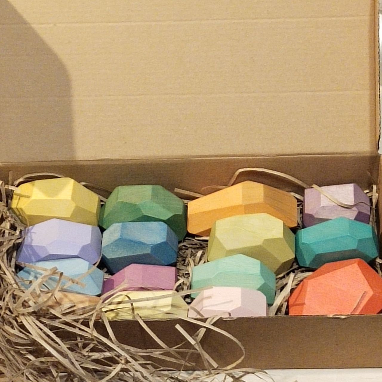 Wooden Stacking Rocks or Balancing Stones. Made from assorte | Inspire ...