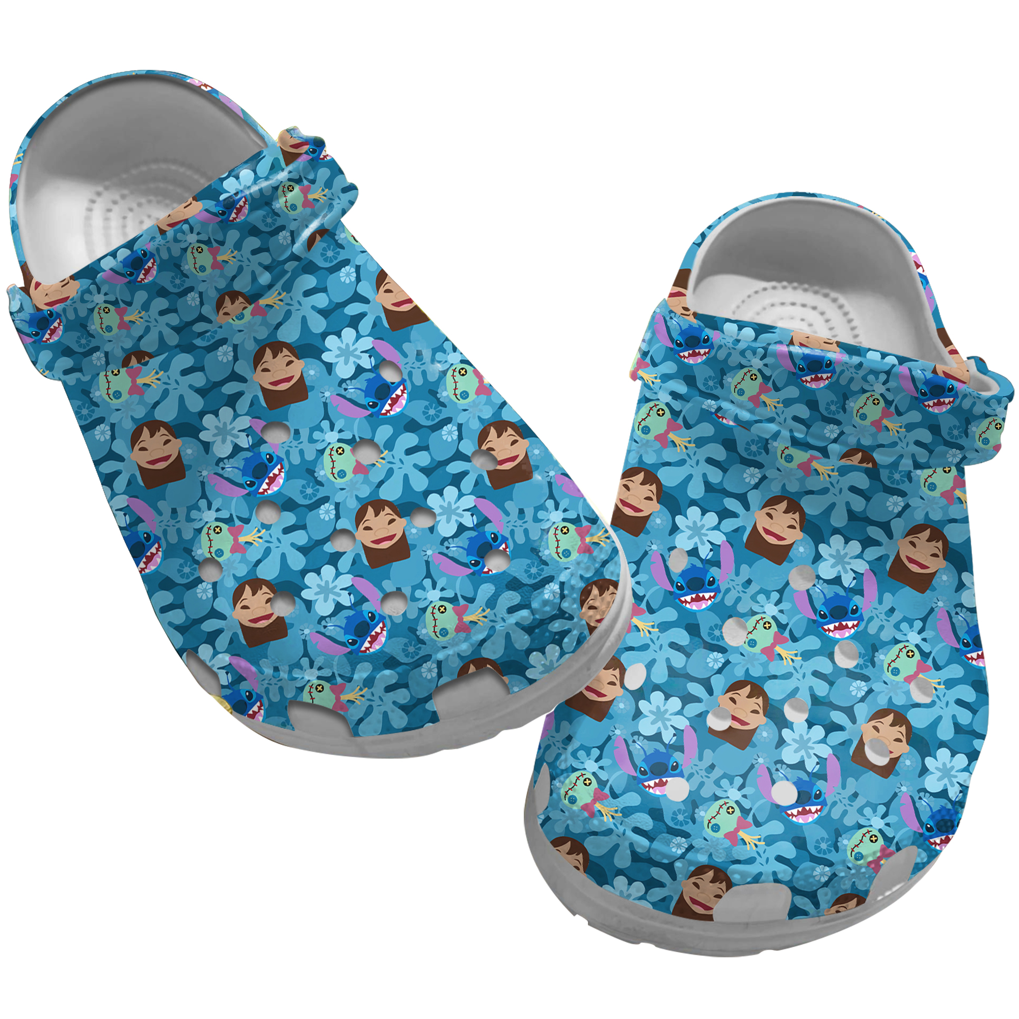 Cartoon Crocs, Lilo and Stitch Crocs, Lilo and Stitch Sandal | Inspire ...
