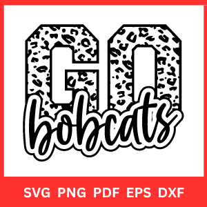 GO Bobcats Svg Vector | Inspire Uplift
