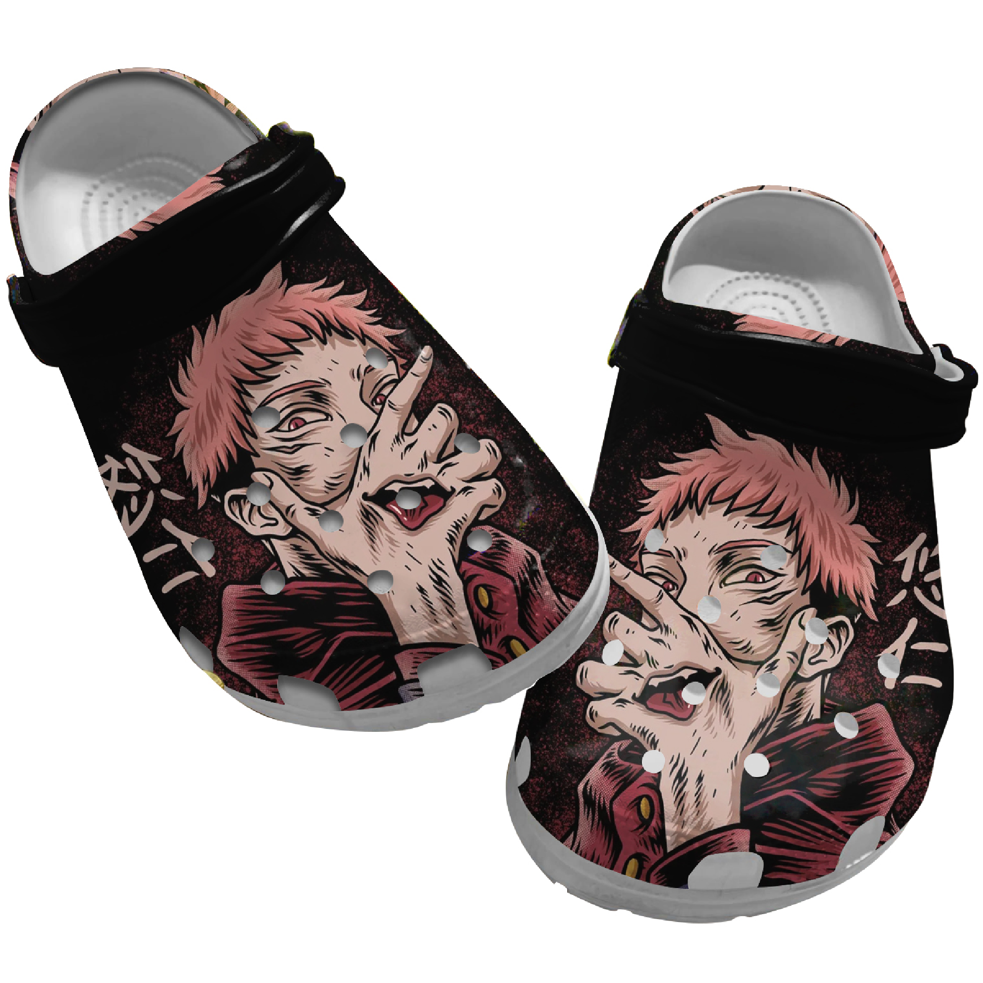 Jujutsu Kaisen Crocs, Jujutsu Kaisen Clog Shoes Unisex, Mang - Inspire ...
