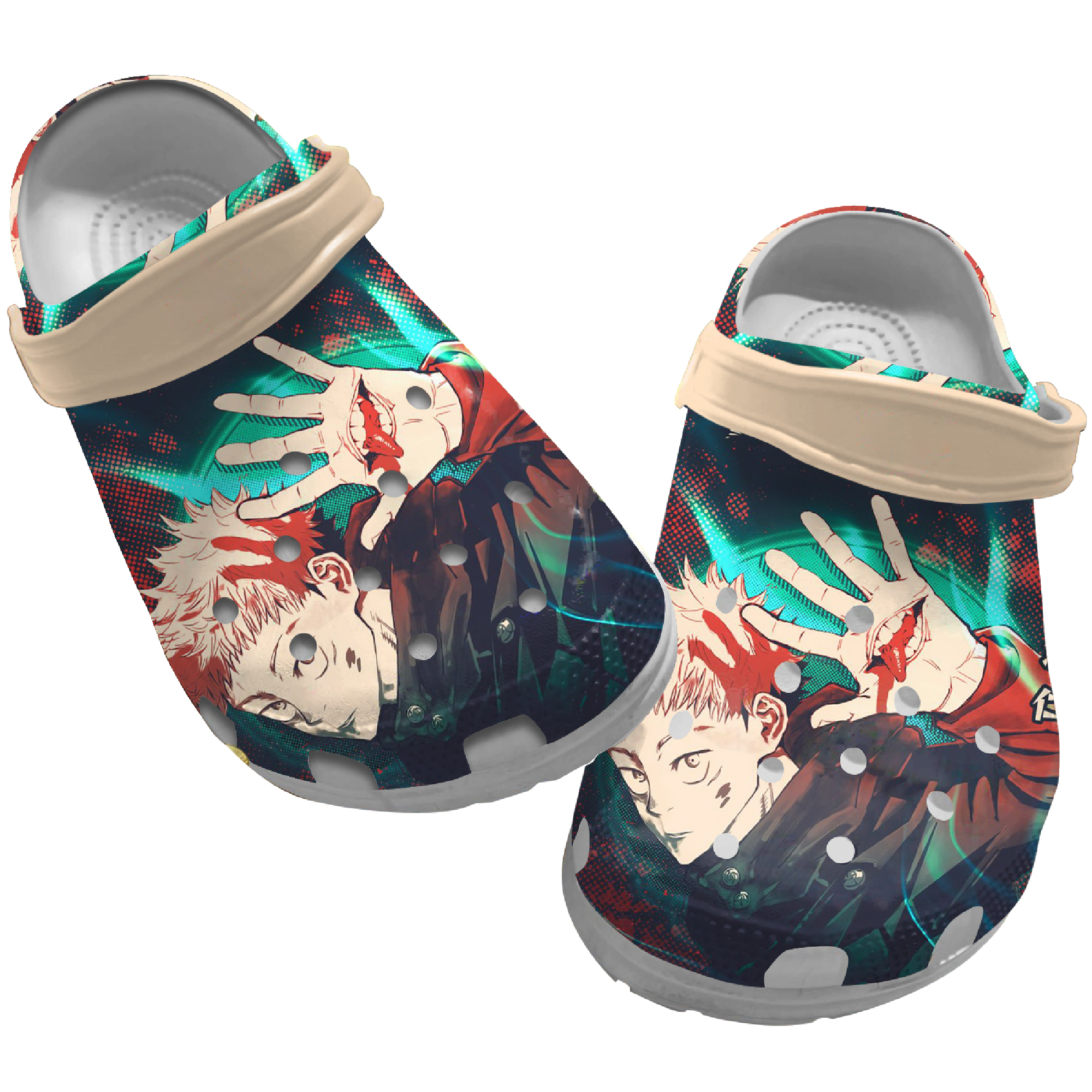 Jujutsu Kaisen Clog Shoes Unisex, Jujutsu Kaisen Crocs, Mang - Inspire ...