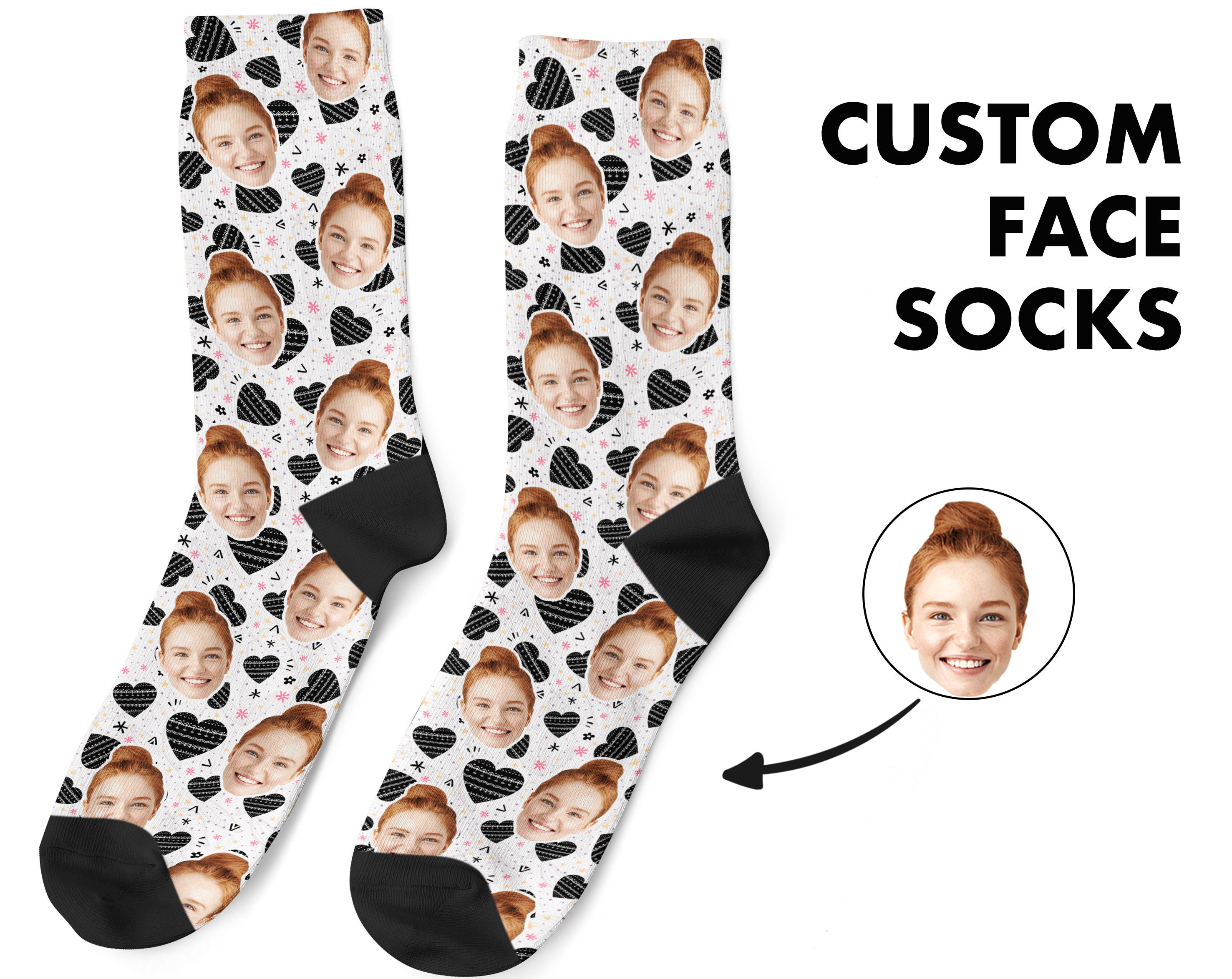 Custom Photo Socks | Inspire Uplift