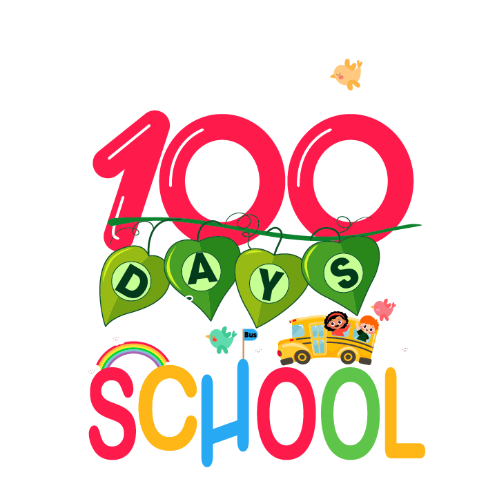 100 Days of School Svg Digital File, Teacher 100th Day Svg - Inspire Uplift