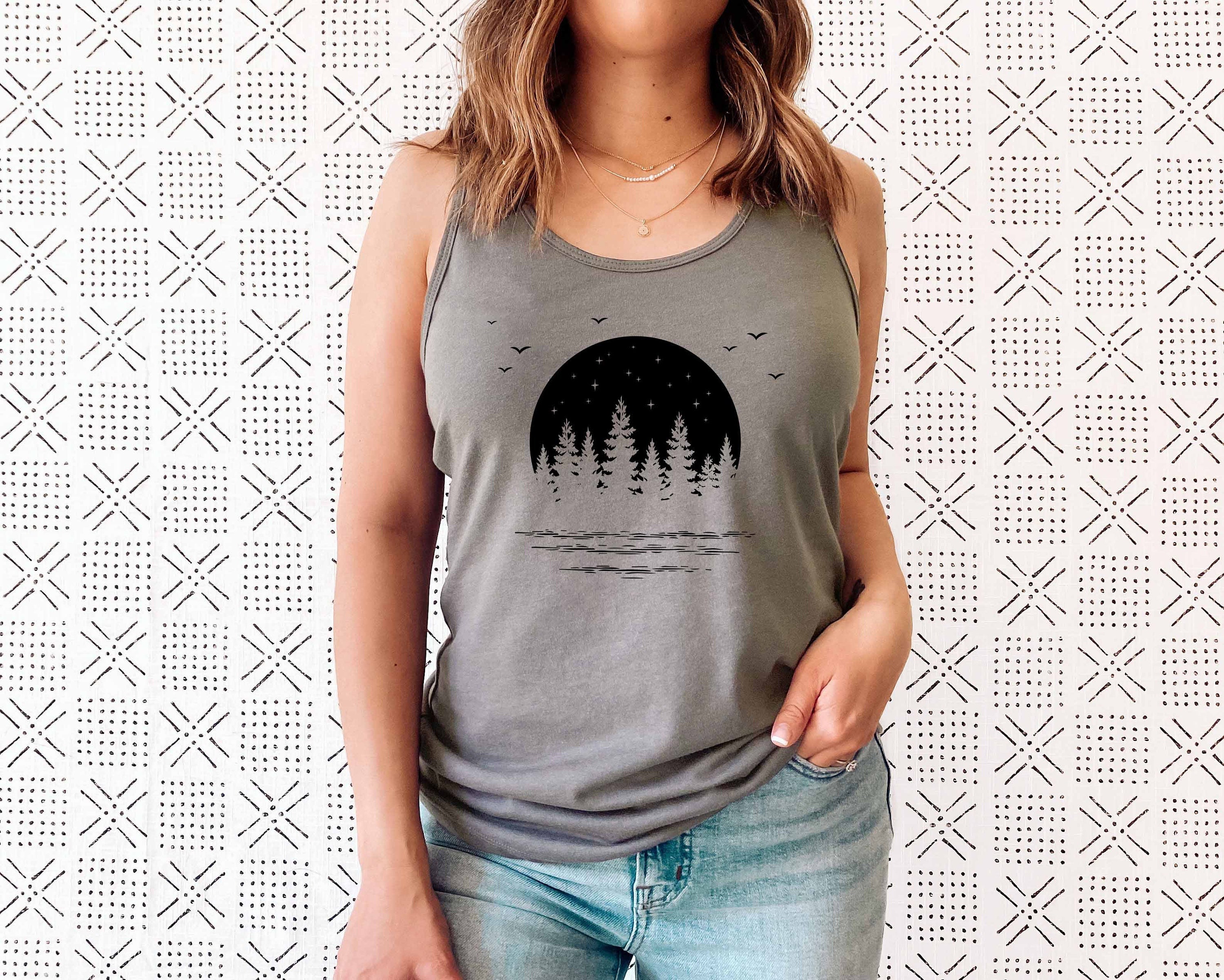Nature Tank Top for Women, adventure tank, get outdoors grap | Inspire ...