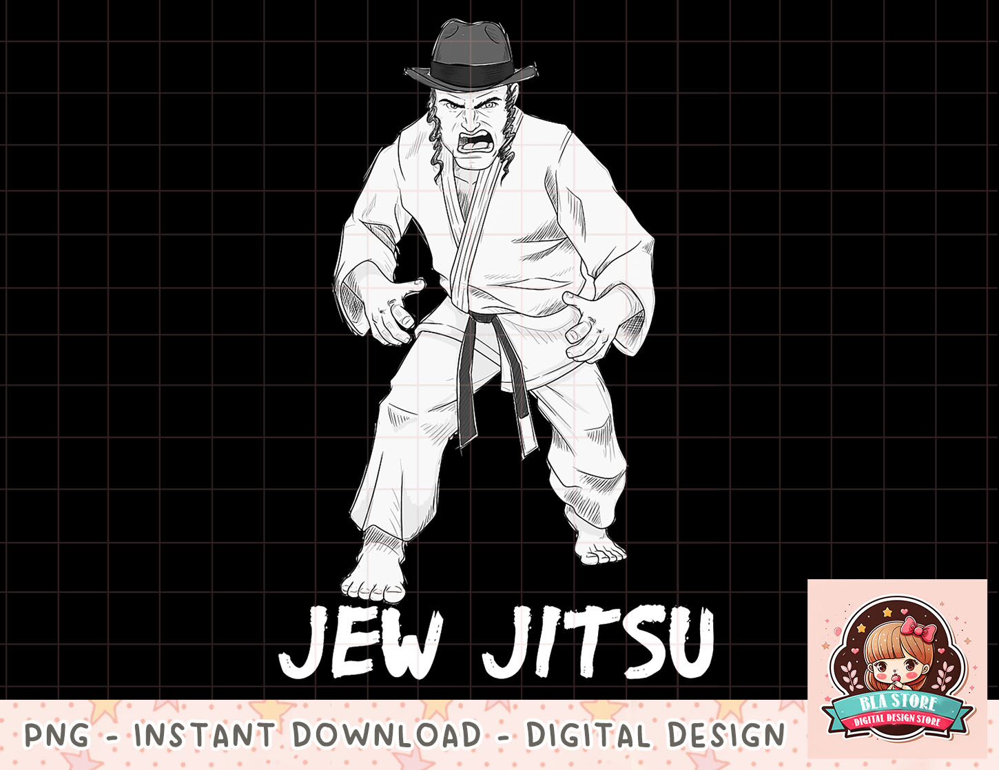Jew Jitsu Funny Martial Arts Jewish Wordplay Jiu Jitsu png, | Inspire ...