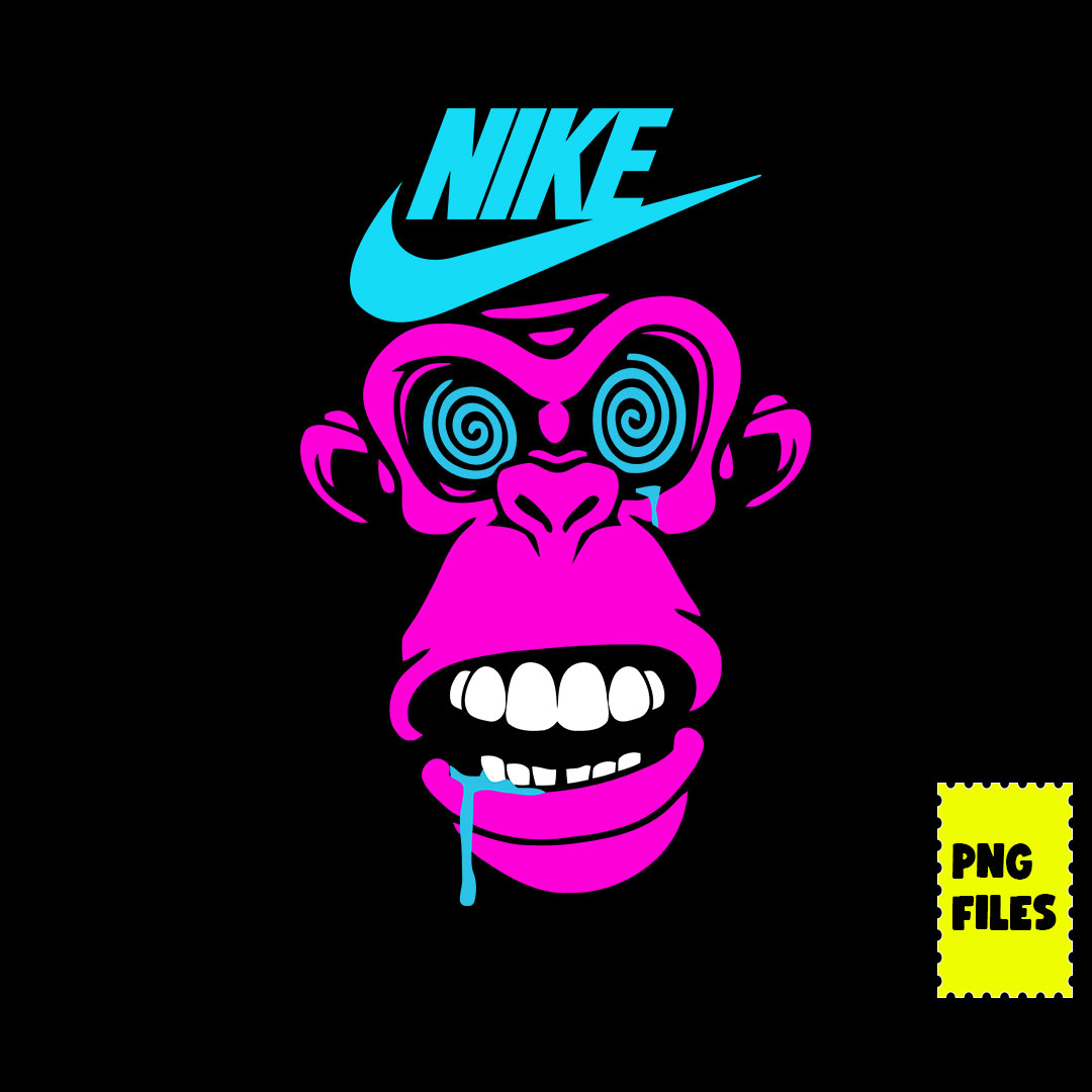 Monkey Nike Png, Monkey Swoosh Png, Nike Logo Png, Nike Png, | Inspire ...