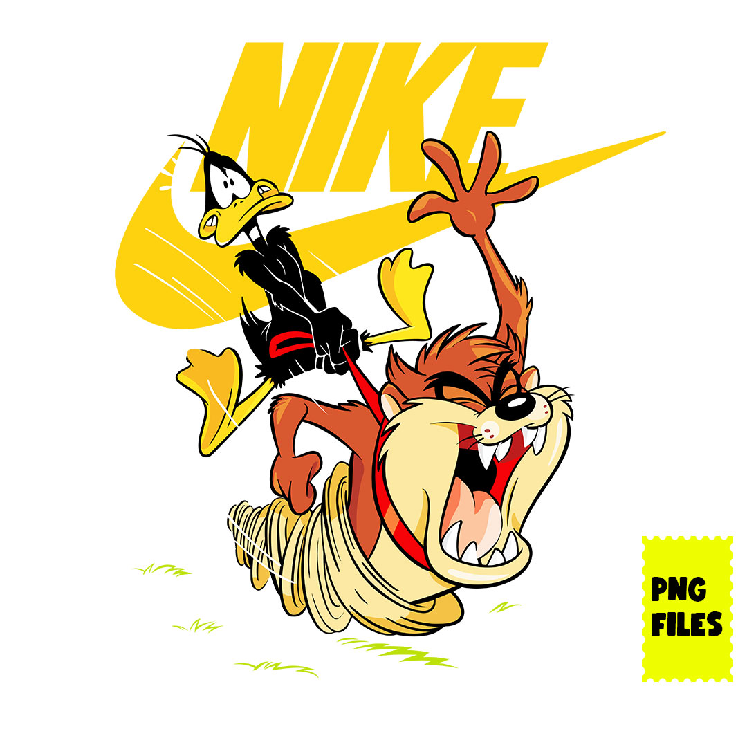 Taz Nike Png, Taz Swoosh Png, Nike Logo Png, Taz Png, Duck P - Inspire ...
