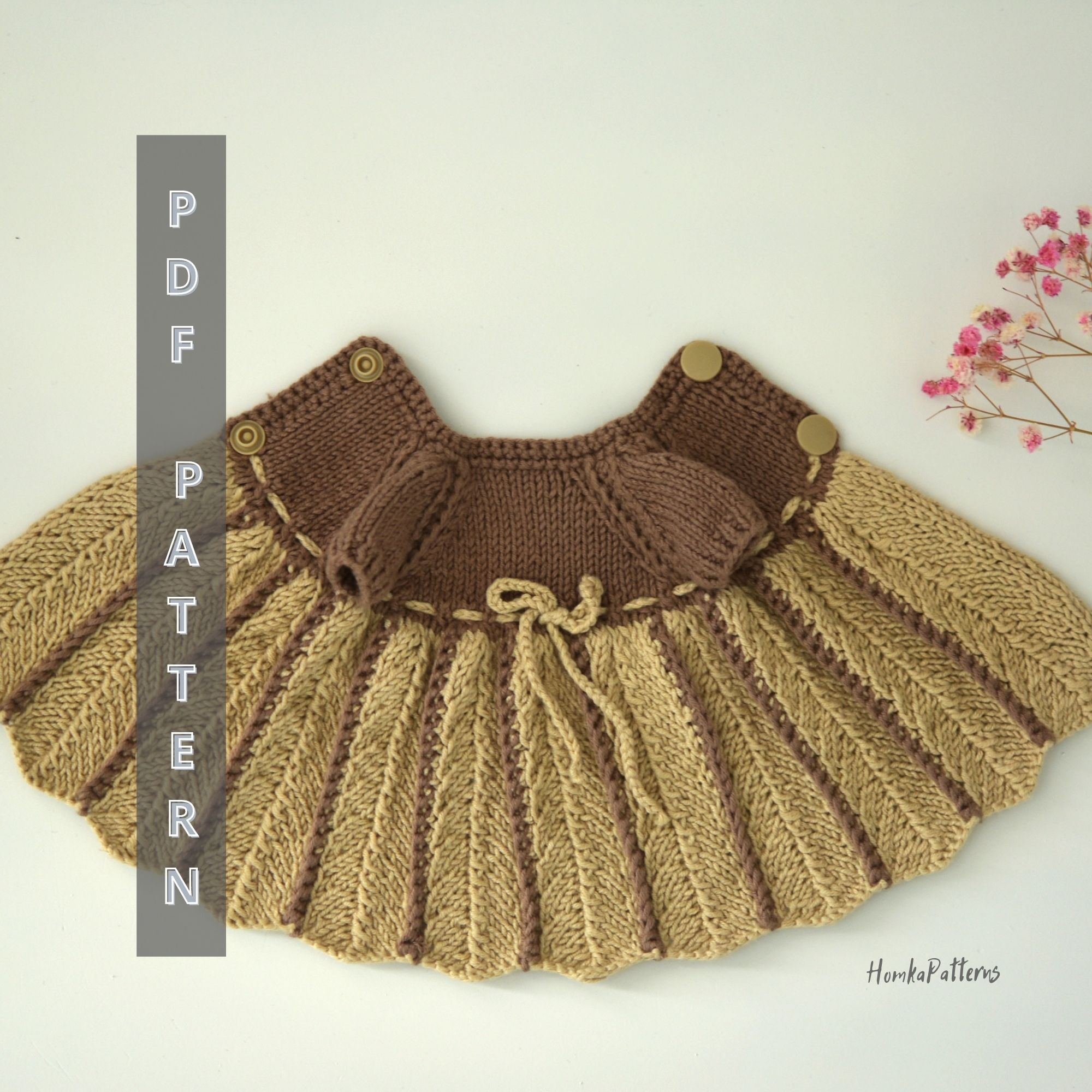 Doll dress pattern, 12 inch doll clothes, baby doll dress | Inspire Uplift