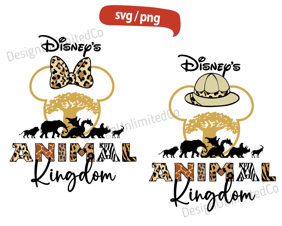 Disney Animal Kingdom svg, Wild Trip svg, Disney Jungle Anim - Inspire ...