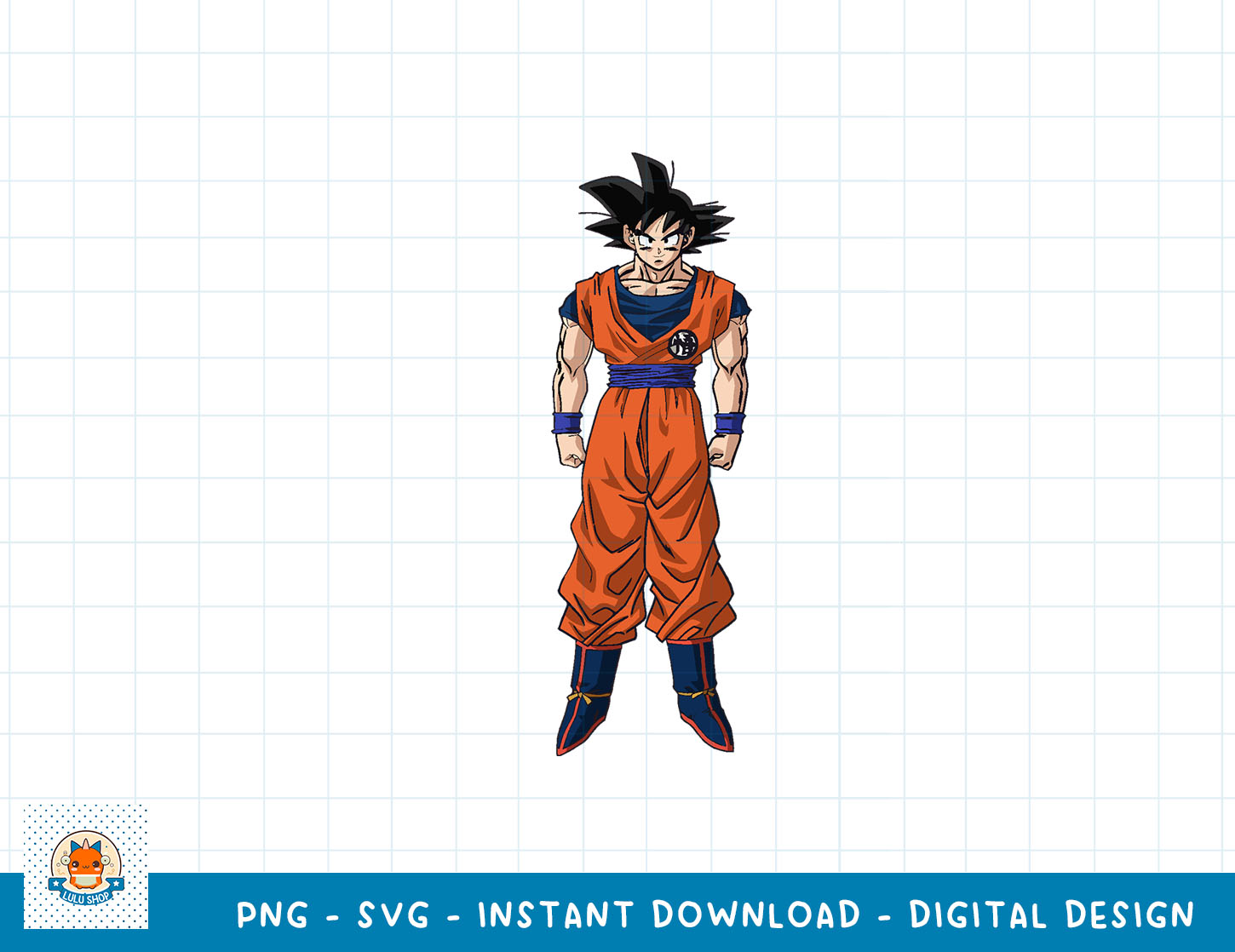 Goku 3 Dragon Ball Z Svg, png, digital download, anime png - Inspire Uplift