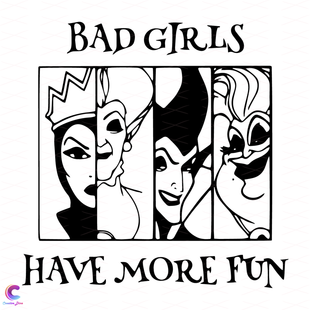 Bad Girls Have More Fun Svg, Trending Svg, Bad Girls Svg, Di | Inspire ...