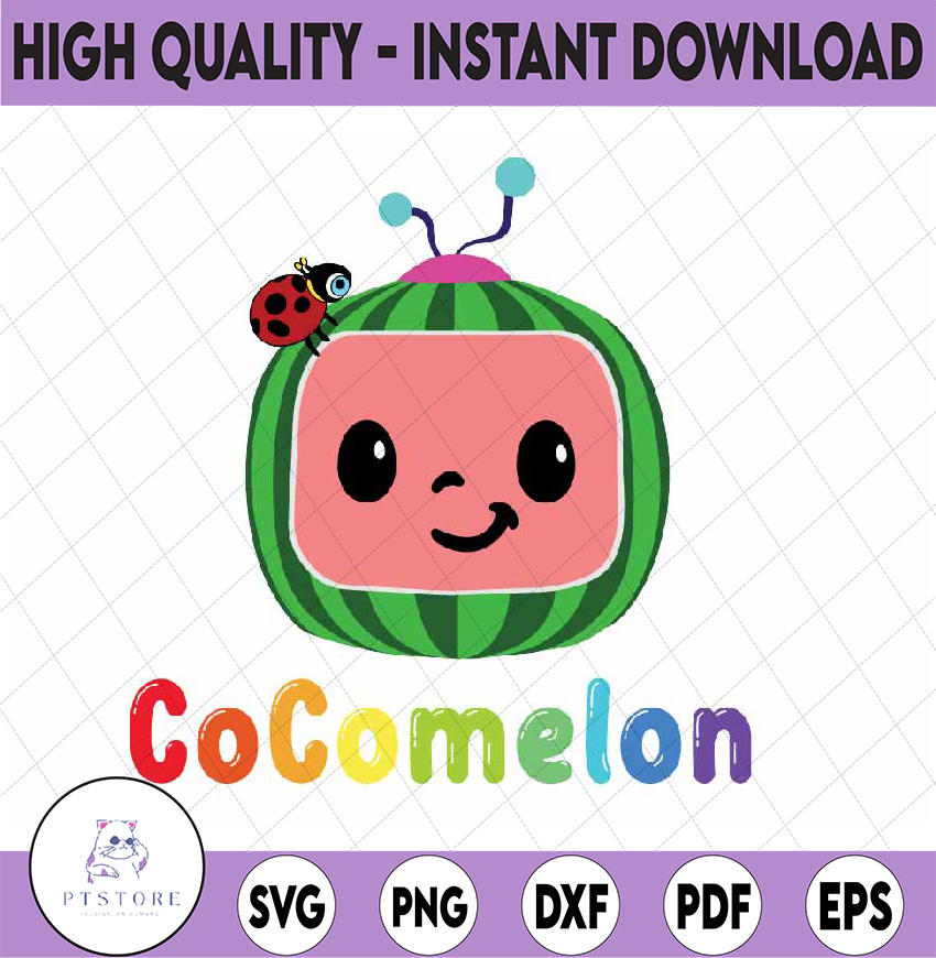Cocomelon Logo svg, Coco Melon svg, Cocomelon svg, Cocomelon | Inspire ...