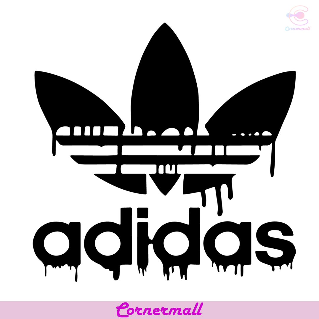 Adidas Dripping Logo Svg, Adidas Logo Svg, Logo Brand Svg | Inspire Uplift