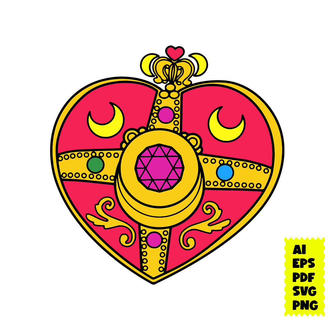 Sailor Moon Cosmic Heart Anime Svg, Sailor Moon Svg, Sailor | Inspire ...