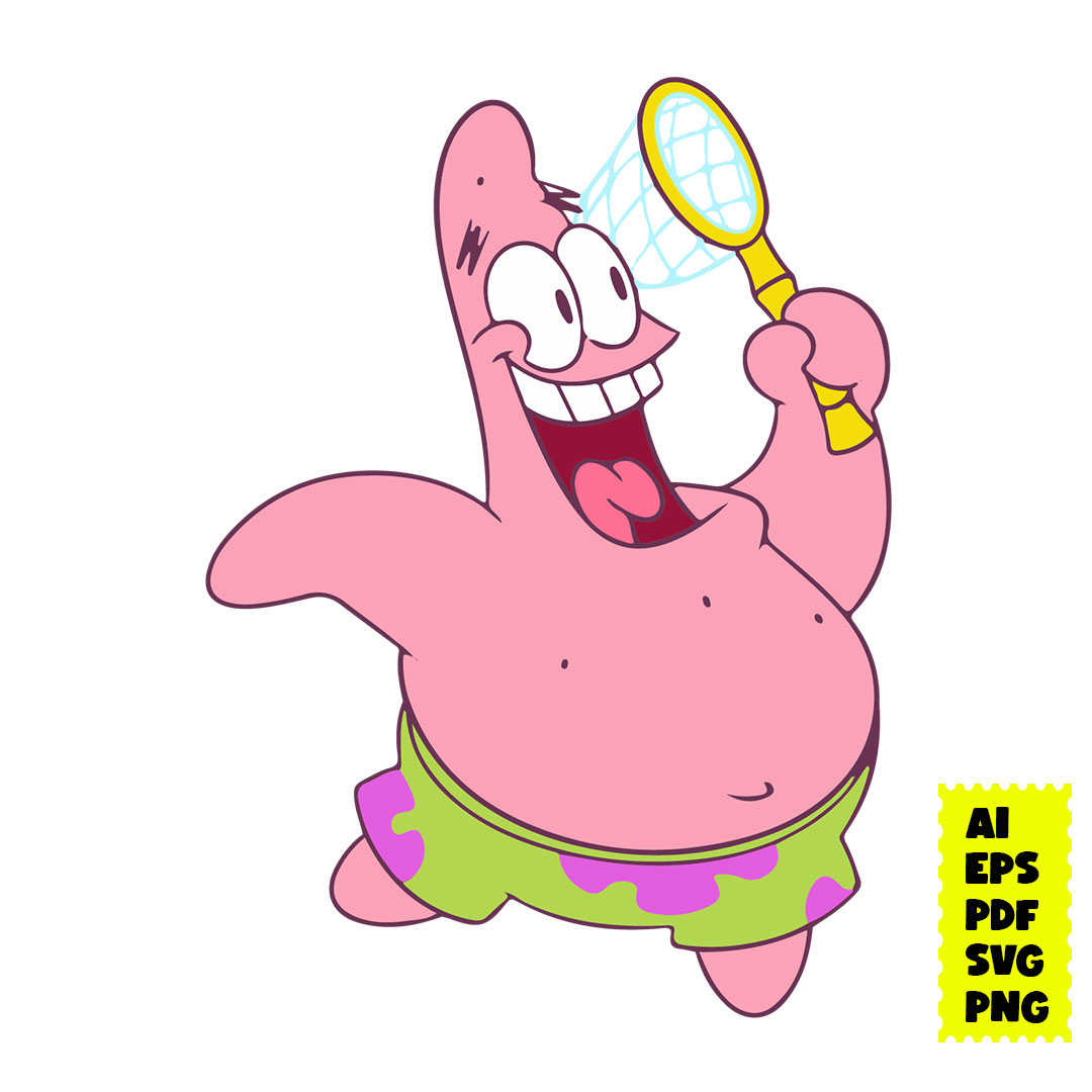 Patrick Star Svg, Patrick Svg, Patrick Funny Svg, Spongebob | Inspire ...