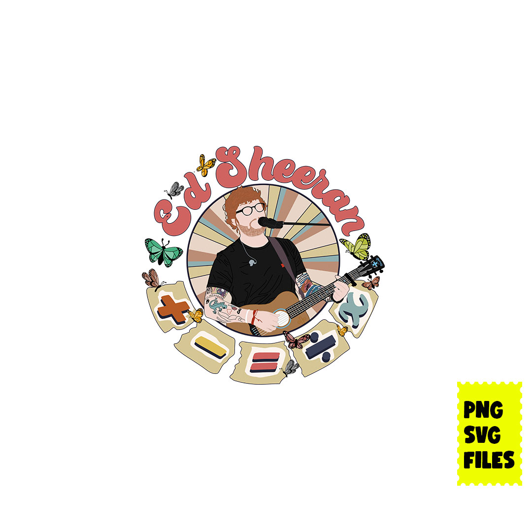 Ed Sheeran Svg, Ed Sheeran Tour Svg, Music Tour 2023 Svg, Ed | Inspire ...