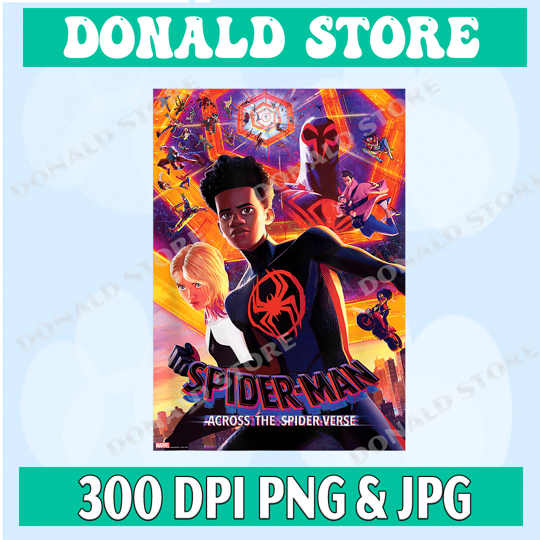 TEXTLESS Spider-Man: Across the Spider-Verse png poster, png - Inspire ...