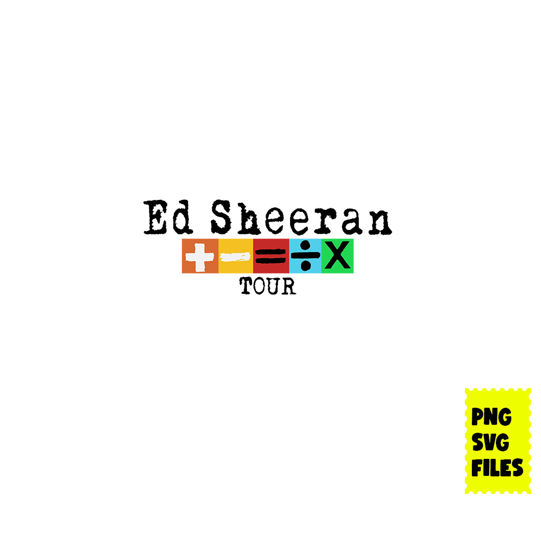 Ed Sheeran Tour Svg, Ed Sheeran Svg, Music Tour 2023 Svg, Ed - Inspire ...