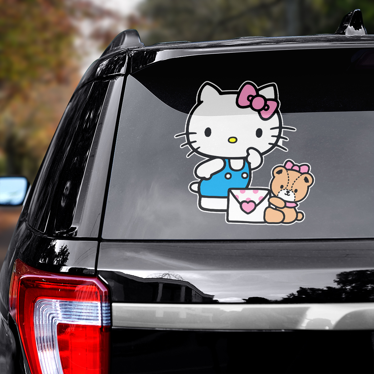 Anime Decal, Hello Kitty Decal For Car, Anime Car Decal, Ani | Inspire ...