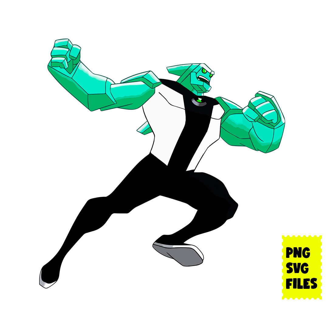 Ben Tennyson Diamondhead Svg, Diamondhead Svg, Monster Svg, | Inspire ...