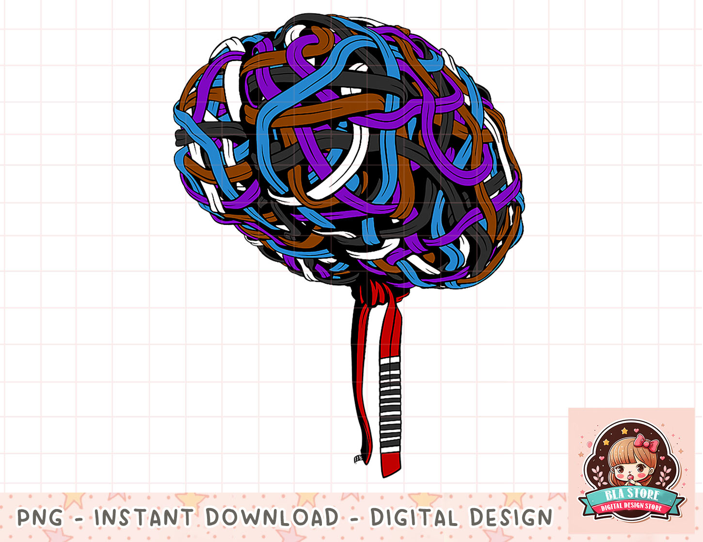 JJB - This is your brain on Jiu-Jitsu png, instant download, | Inspire ...