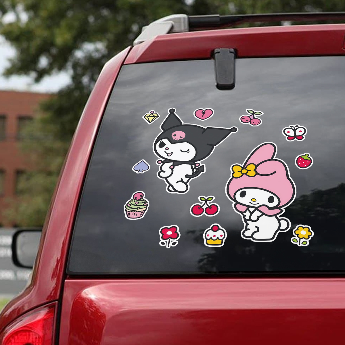 Hello Kitty Decal For Car, Hello Kitty Sticker, Anime Decal, | Inspire ...