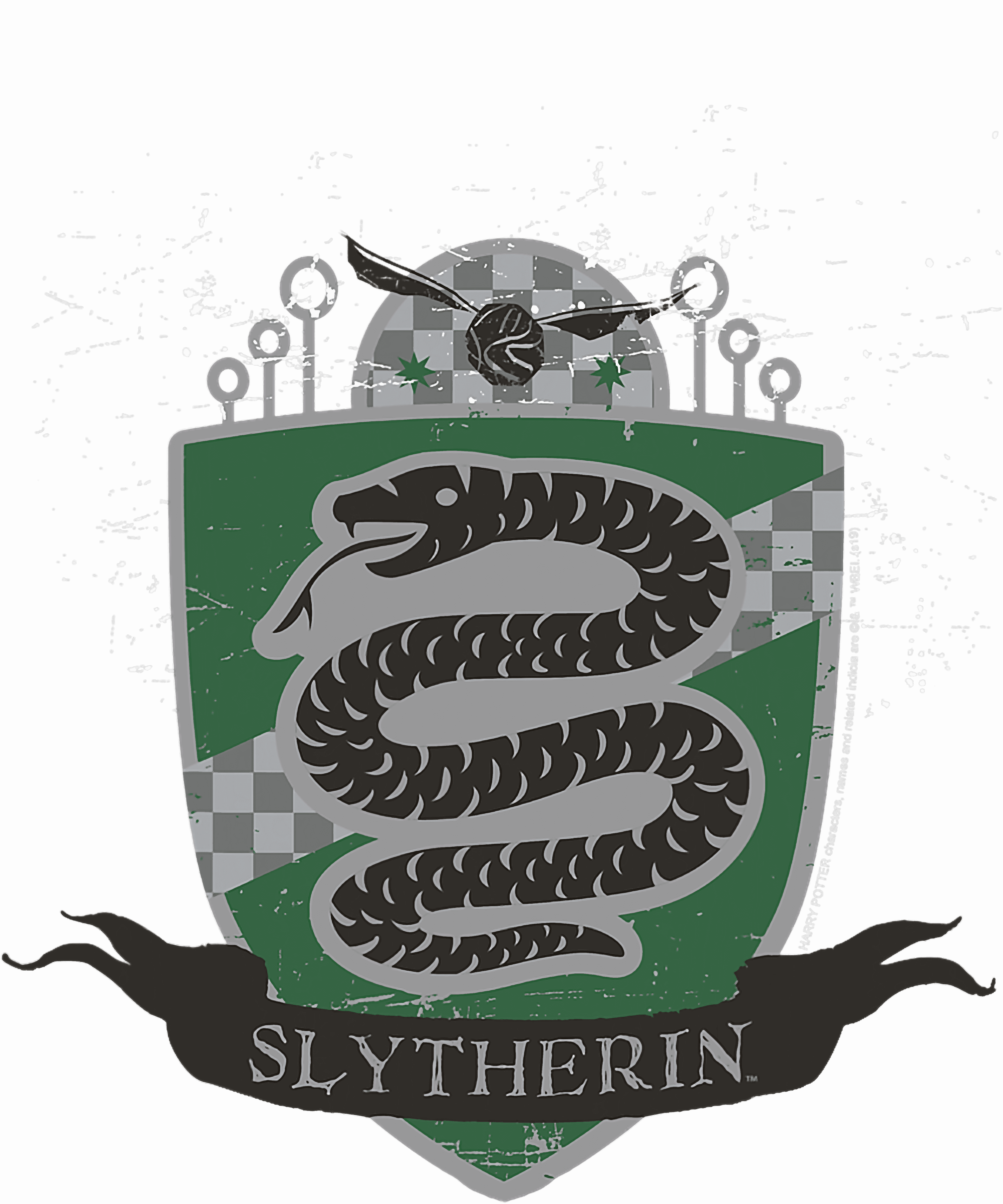 Harry Potter Slytherin Quidditch Shield T-Shirt.pngHarry Pot | Inspire ...