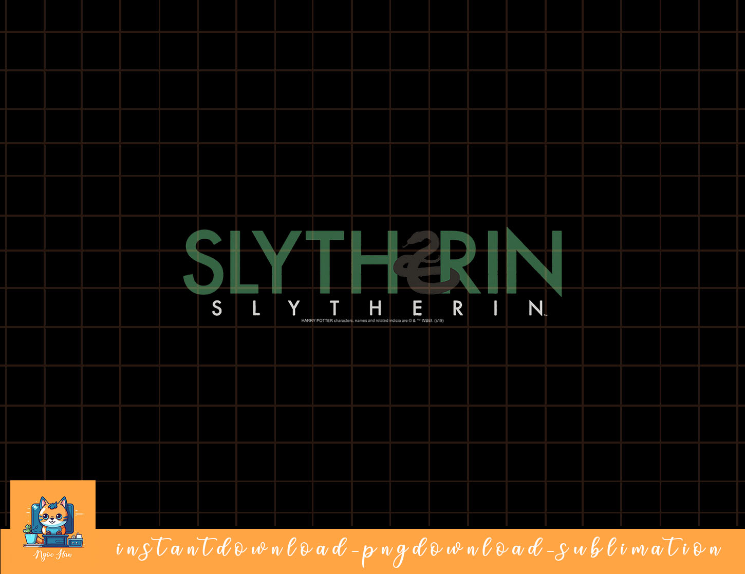 Harry Potter Slytherin House Simple Text png, sublimate, dig | Inspire ...