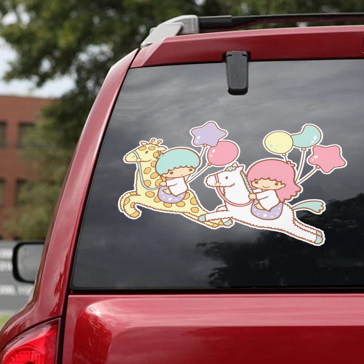 Hello Kitty Sticker, Hello Kitty Decal For Car, Anime Car De | Inspire ...