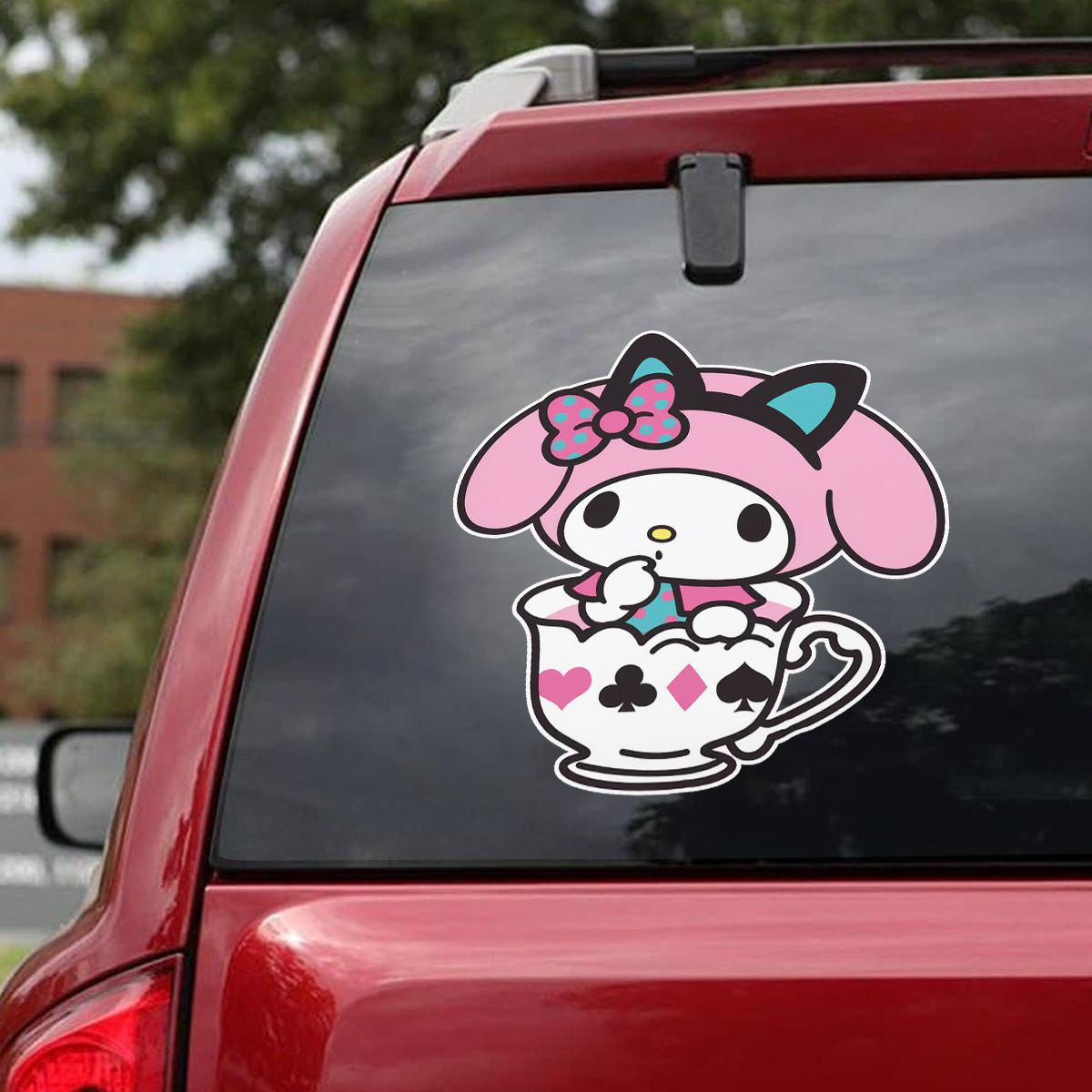 Anime Car Decal, Hello Kitty Sticker, Hello Kitty Decal For | Inspire ...