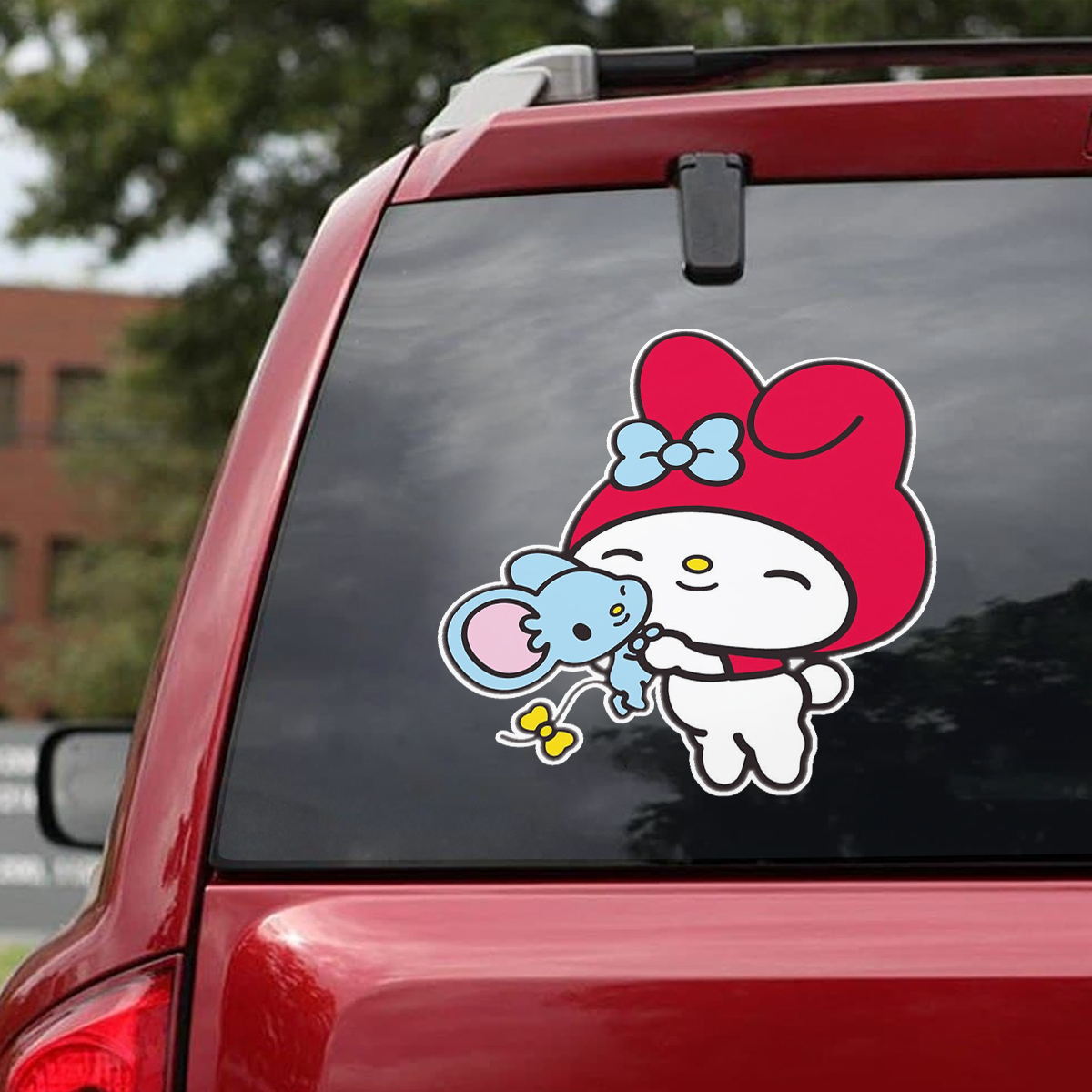 Anime Car Decal, Hello Kitty Sticker, Hello Kitty Decal For - Inspire ...
