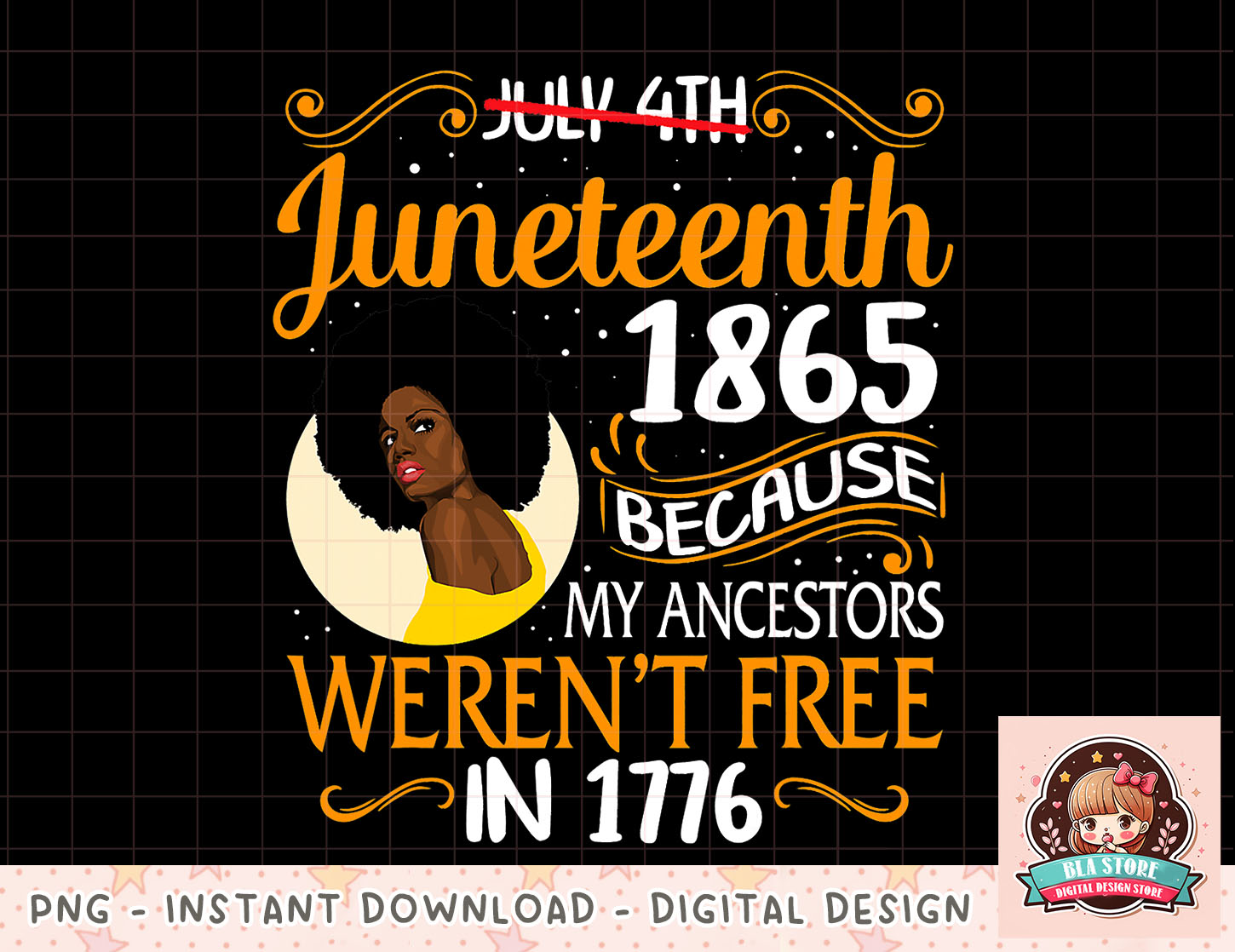 Juneteenth Black Women Because My Ancestor Werent Free 1776 | Inspire ...