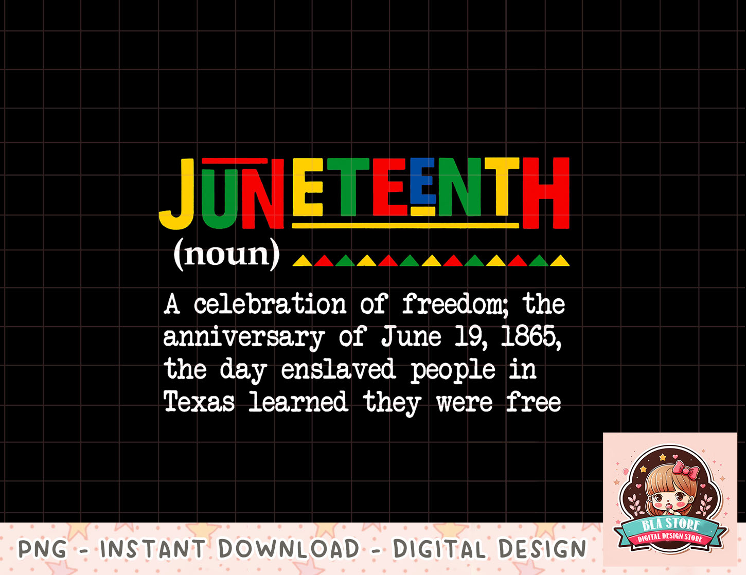 Juneteenth Definition 1865 African American Freedom Day png, | Inspire ...