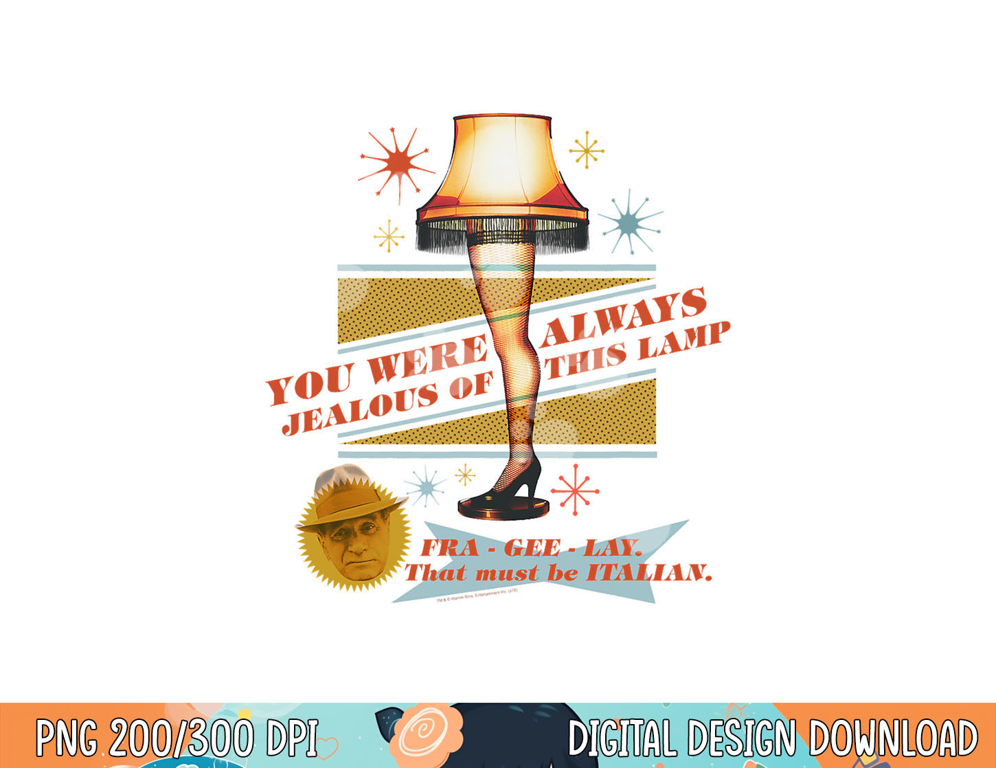 A Christmas Story Fra-Gee-Lay png, sublimation - Inspire Uplift
