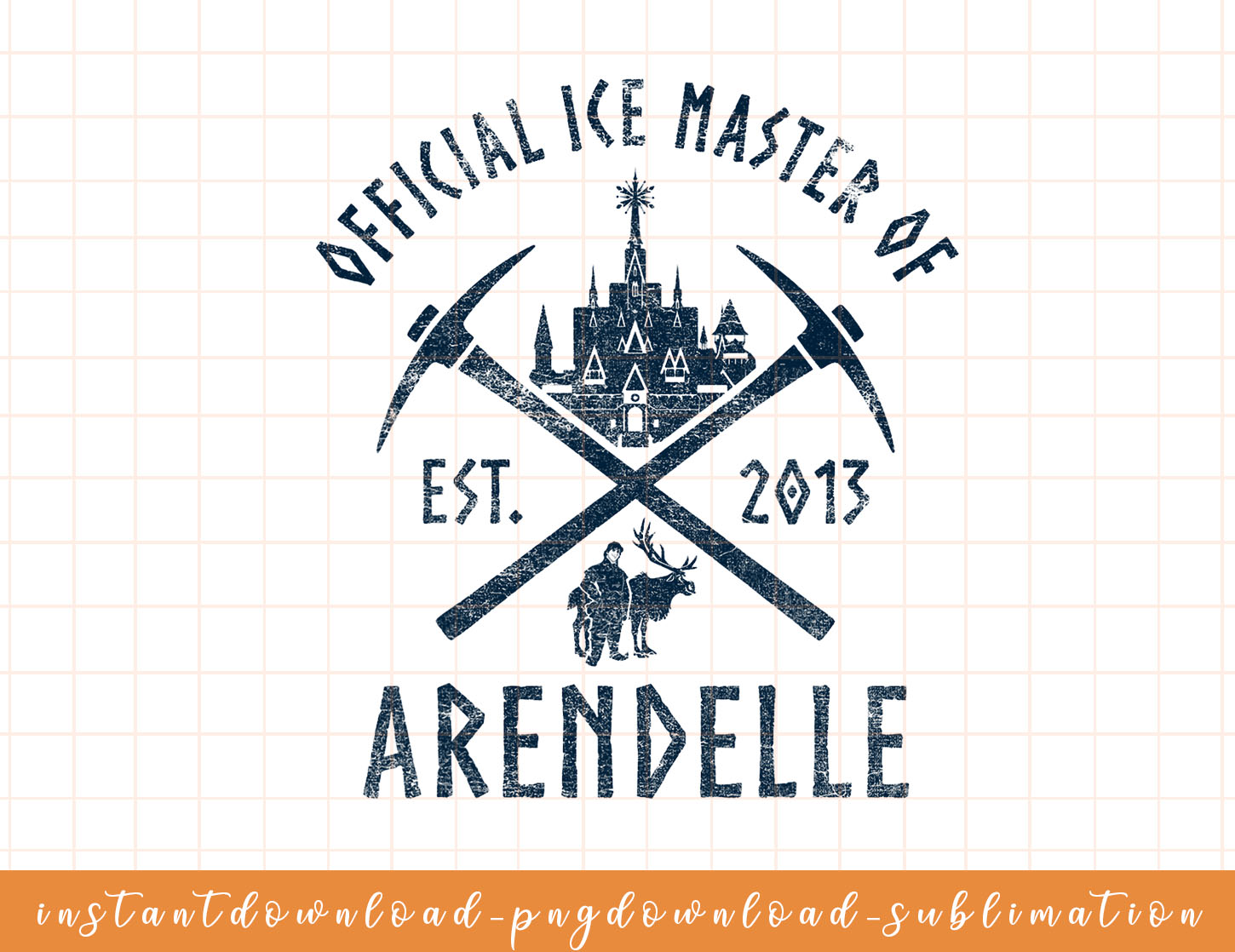 Disney Frozen Official Ice Master Of Arendelle Est. 2013 png | Inspire ...