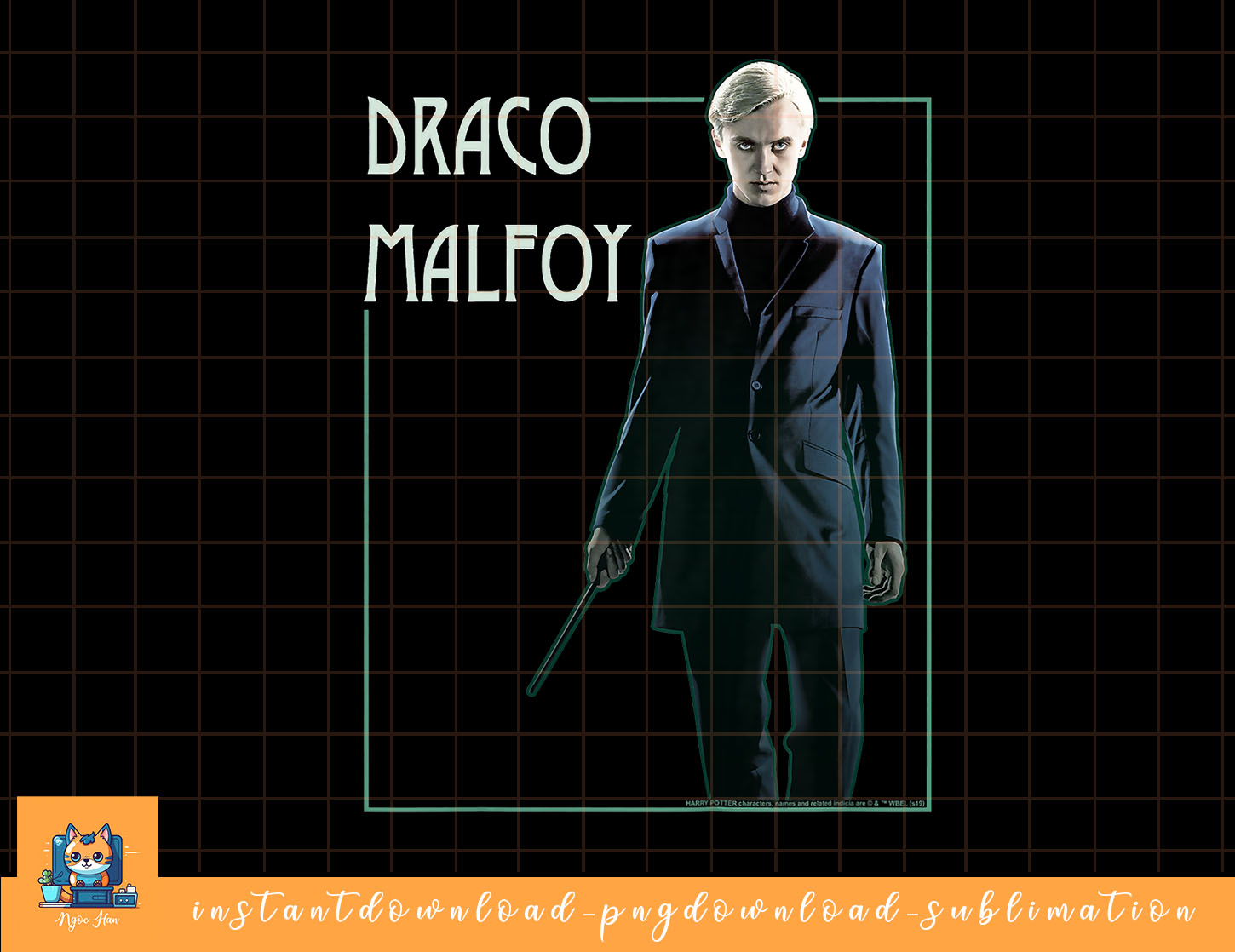 Kids Harry Potter Draco Malfoy Simple Framed Portrait png, s | Inspire ...