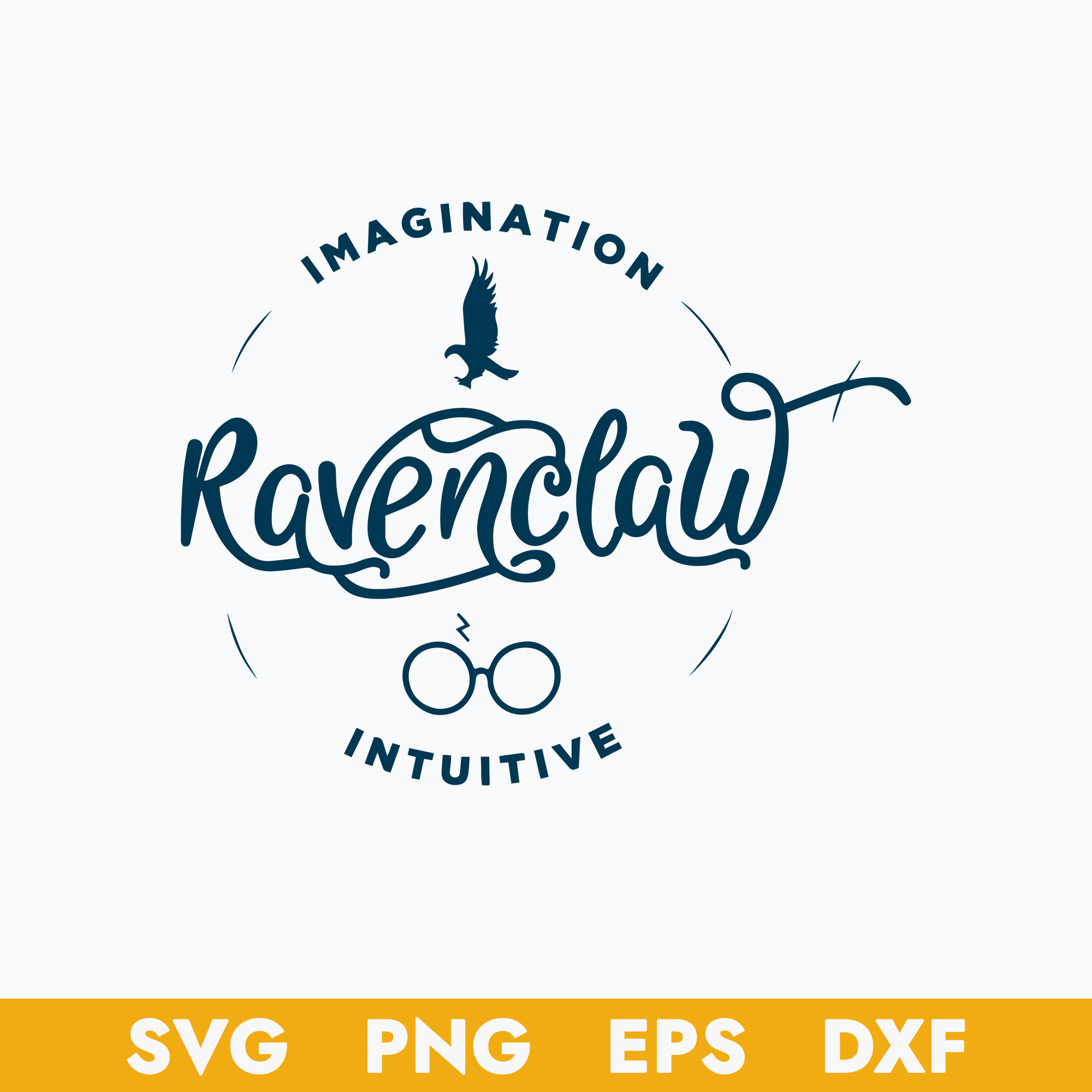 Imagination Ravenclau Intuitive Svg, Harry Potter Svg, Hogwa - Inspire ...