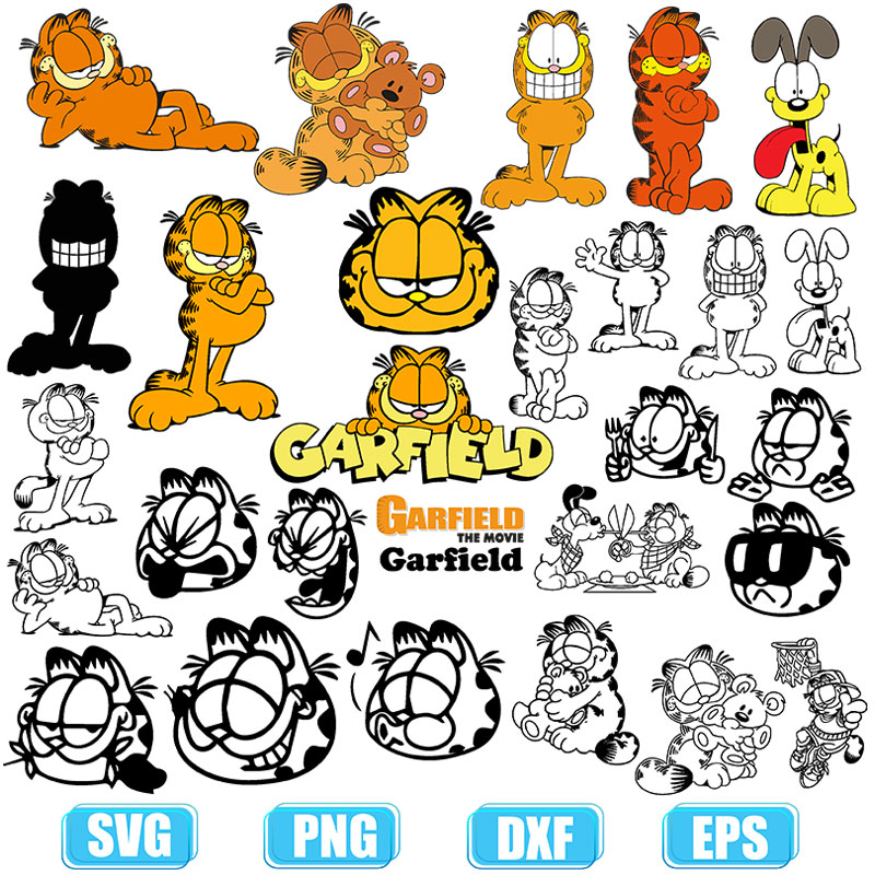 garfield svg,svg files for cricut,cricut svg,svg cuts,svg im | Inspire ...