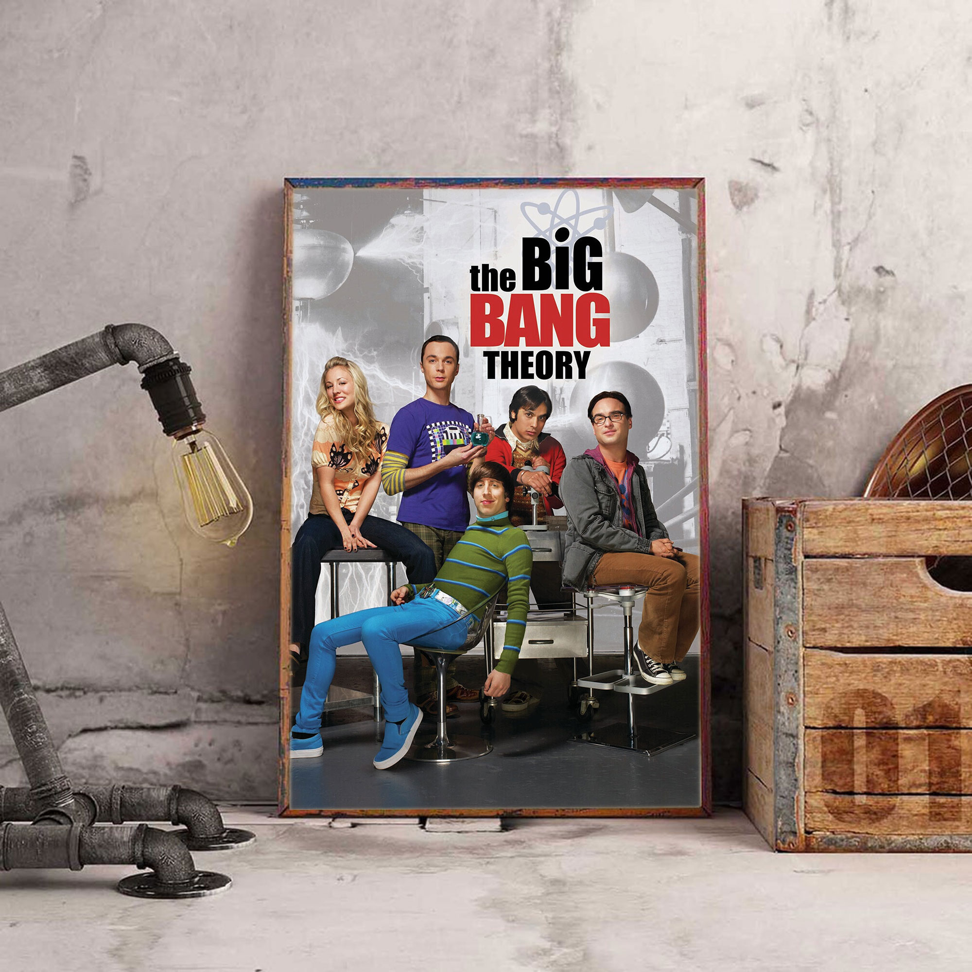 The Big Bang Theory Poster, The Big Bang Theory Wall Art, Mo - Inspire ...
