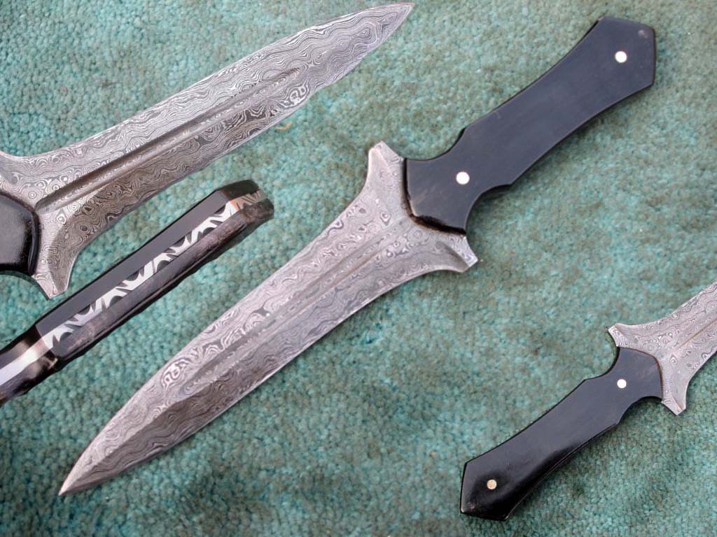 Damascus Dagger , Hunting Dagger , Dagger Knife, Dagger | Inspire Uplift