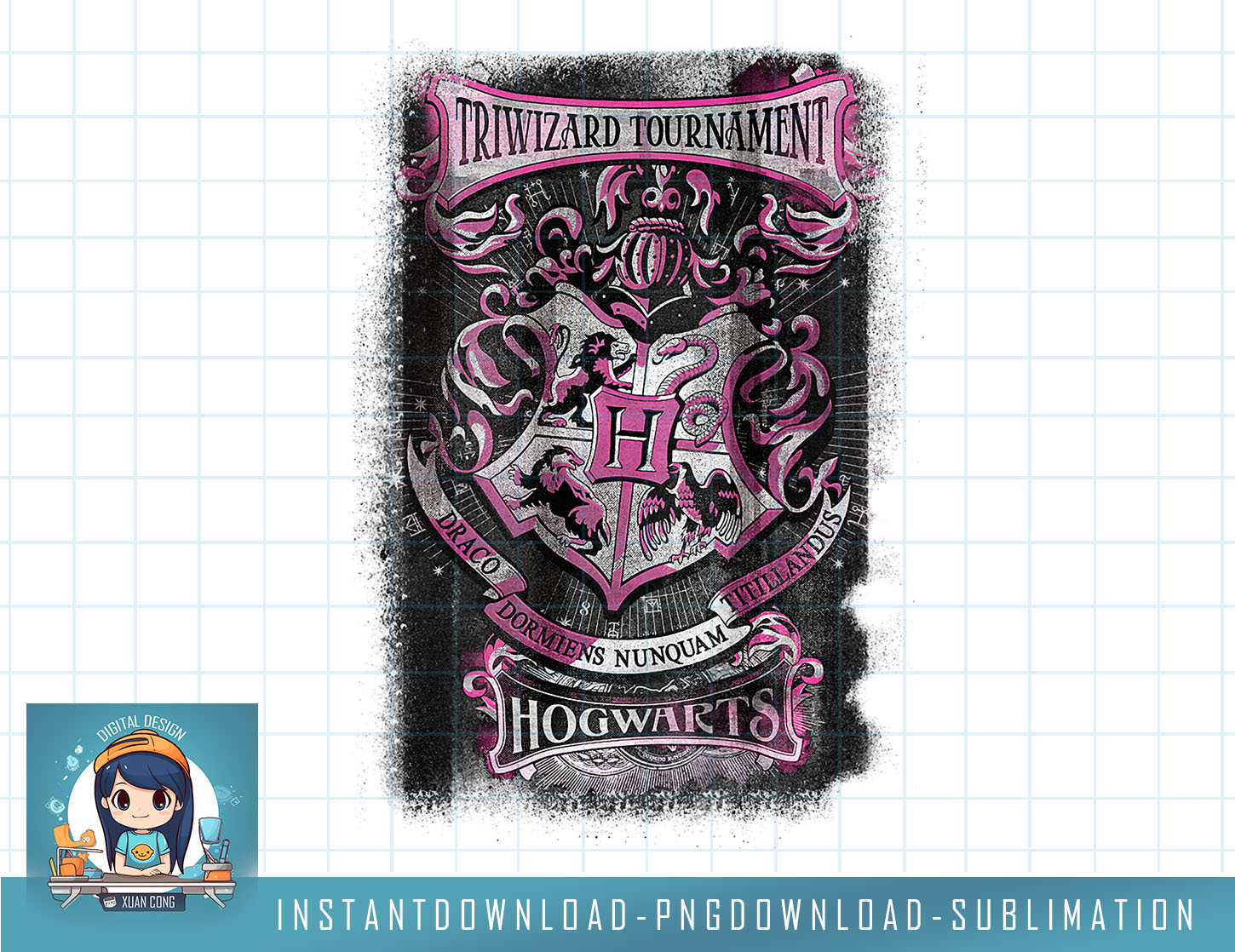 Kids Harry Potter Triwizard Tournament Hogwarts Poster png, | Inspire ...