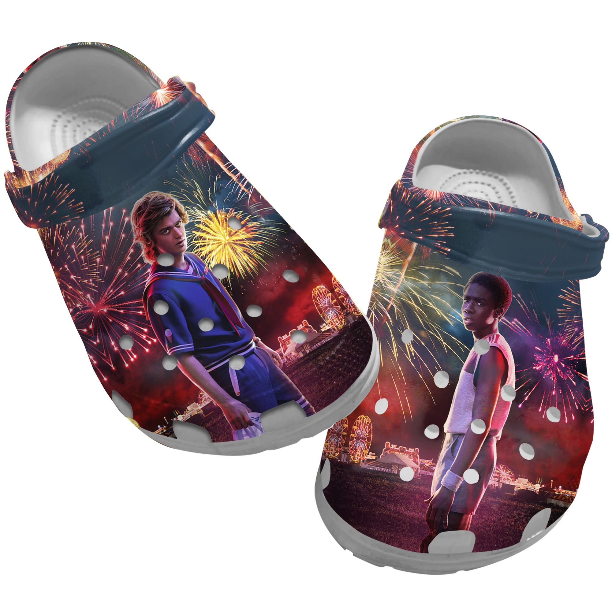 Movie Clog Shoes, Stranger Things Crocs, Stranger Things Clo - Inspire ...