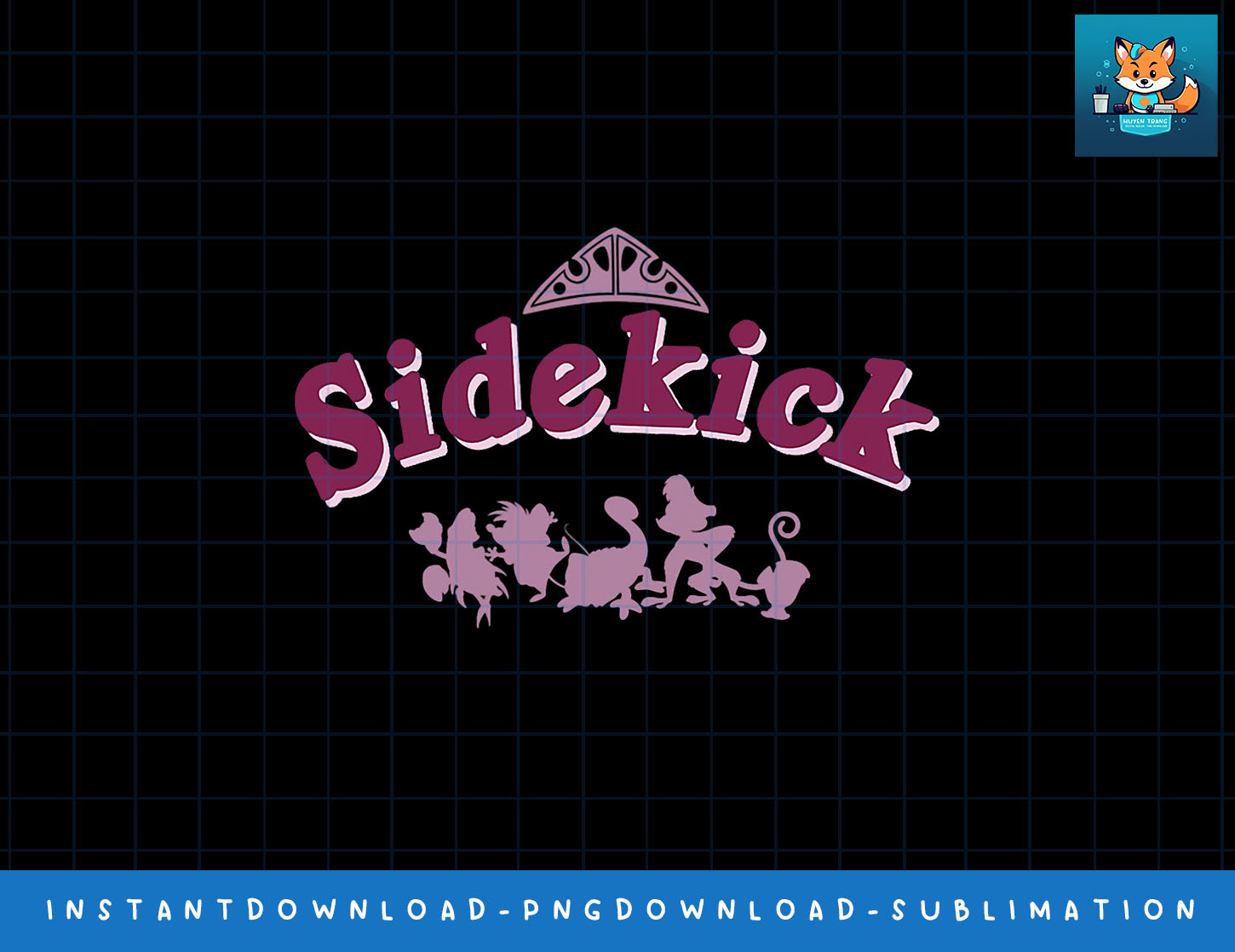 Disney Princess Sidekick Icons Group png, sublimate, digital | Inspire ...