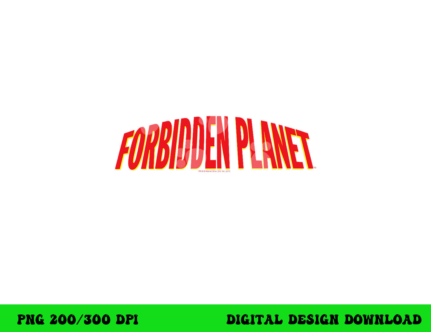 Forbidden Planet Logo png, sublimation - Inspire Uplift