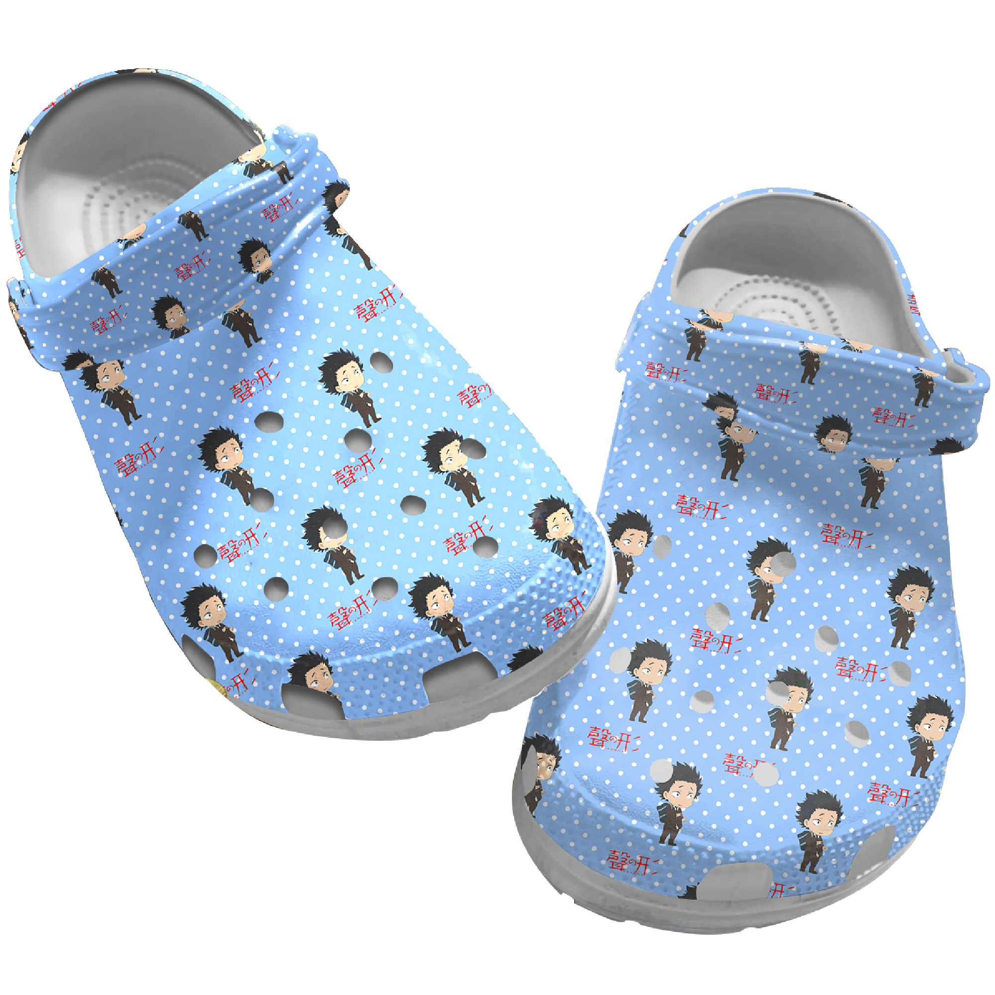 A Silent Voice Crocs, A Silent Voice Clog Shoes Unisex, Mang - Inspire ...