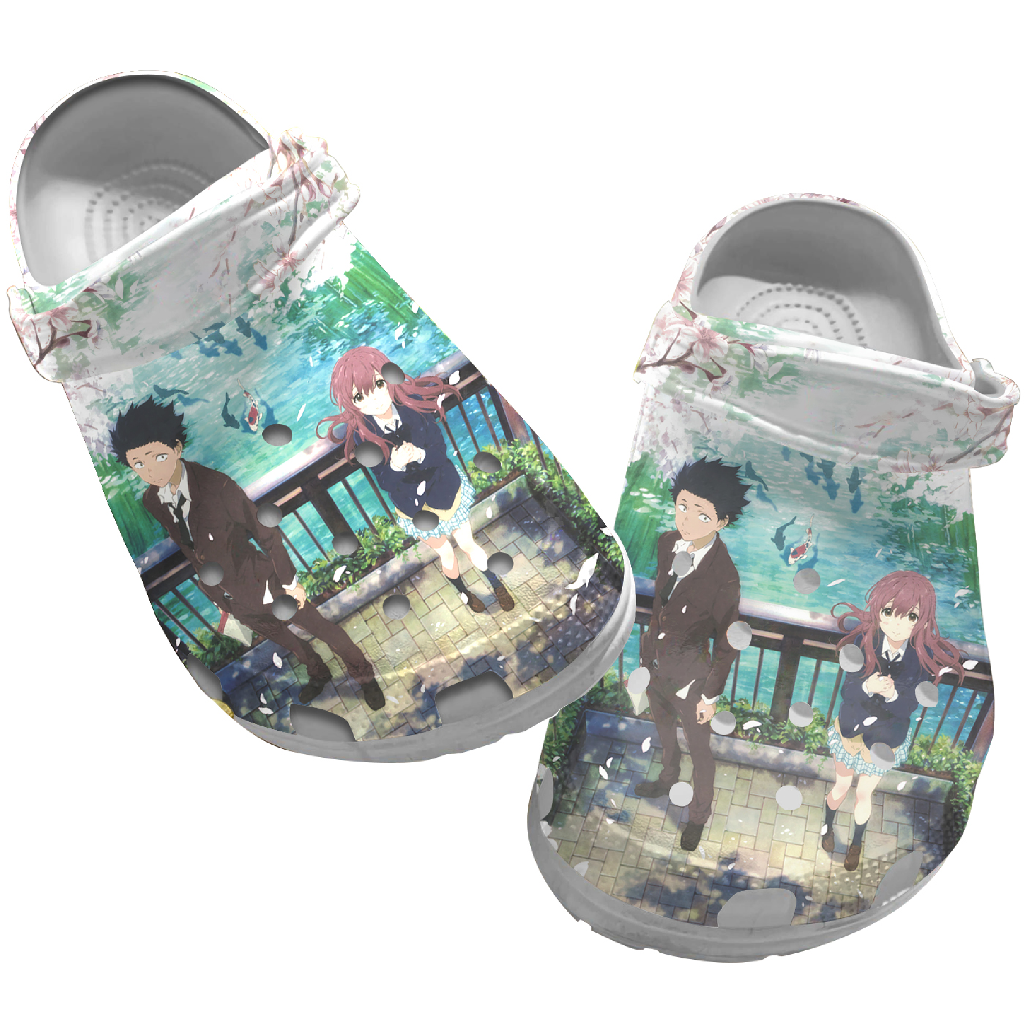 A Silent Voice Crocs, A Silent Voice Clog Shoes Unisex, Anim - Inspire ...