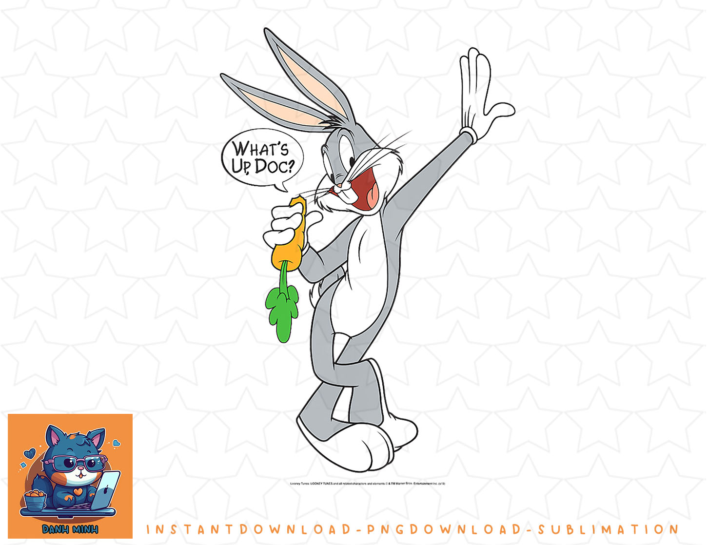 Kids Looney Tunes Bugs Bunny Whats Up Doc Portrait png, subl | Inspire ...